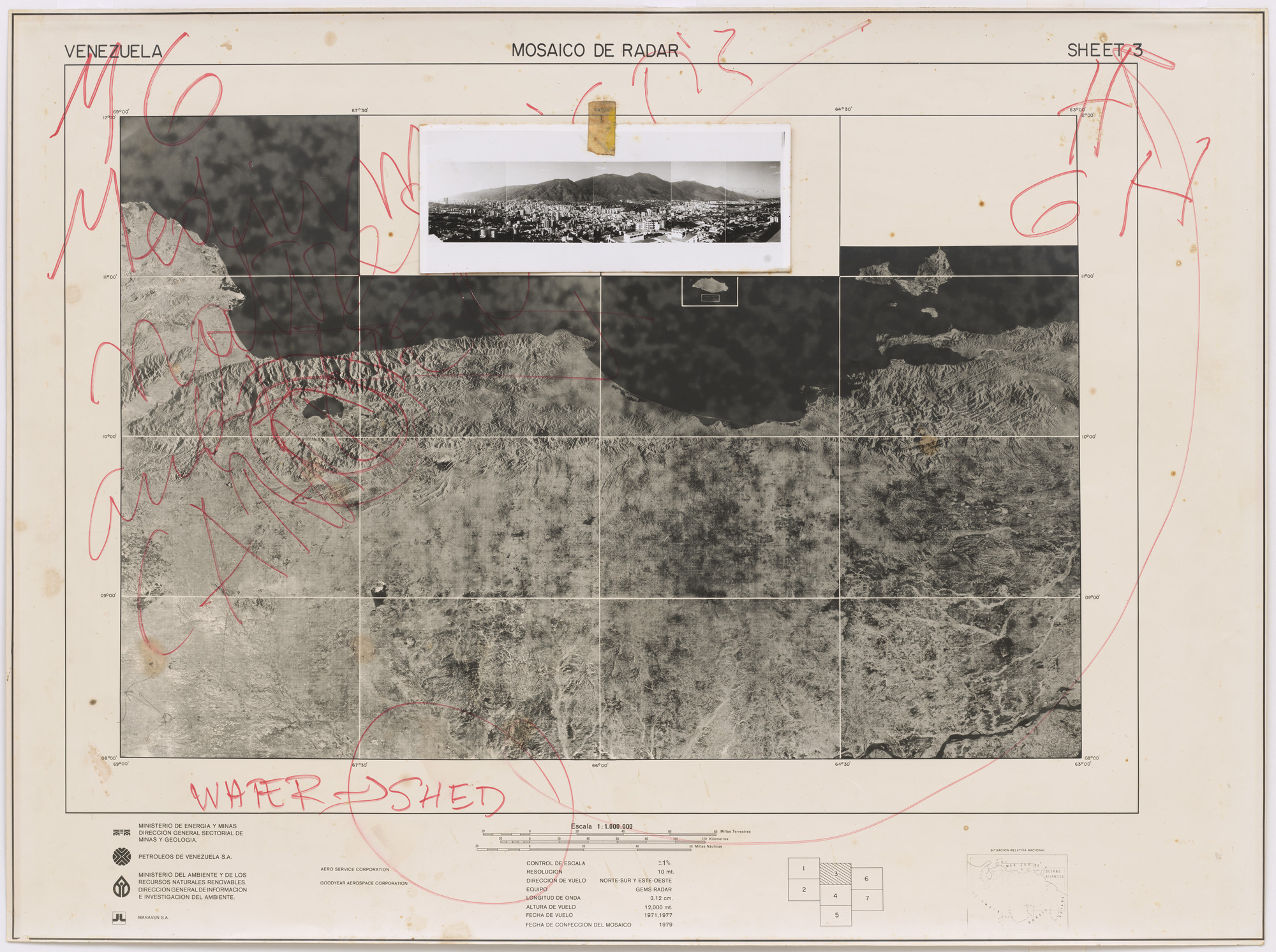 Claudio Perna. Aerial view of Caracas. c. 1980 | MoMA
