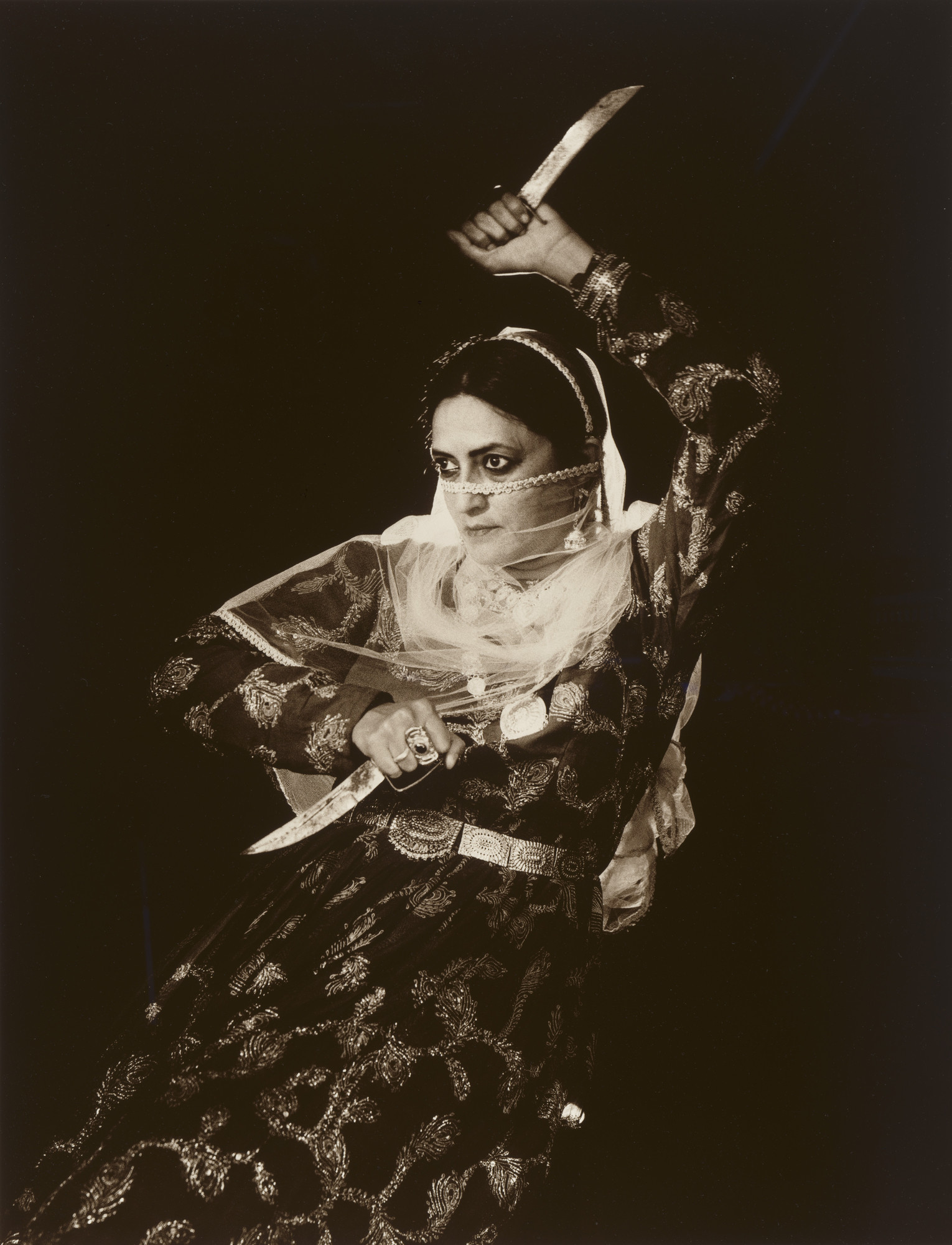 Pushpamala N. The Navarasa Suite from the series Bombay Photo Studio ...