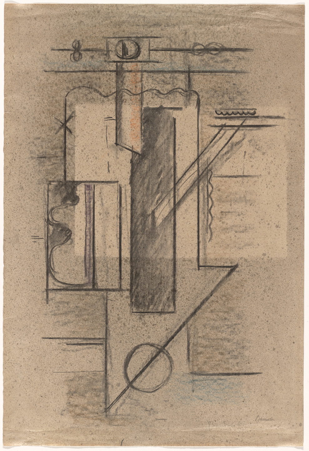 Willi Baumeister. The Painter. (1923/24) | MoMA