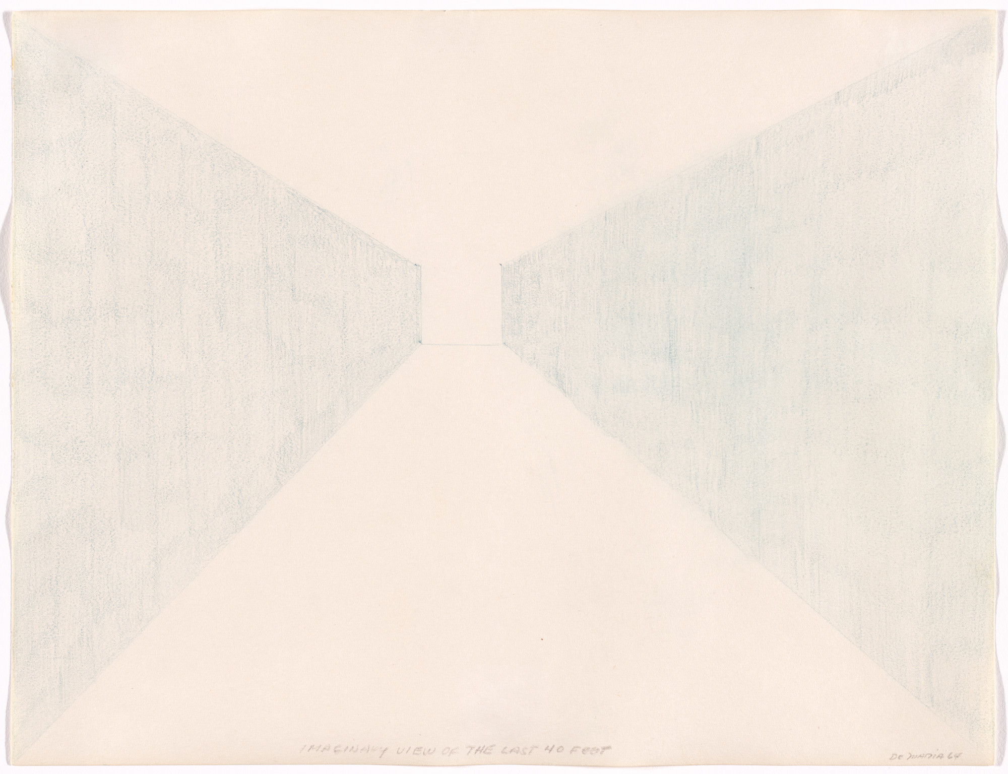 Walter De Maria. Desert Walk / Walls in the Desert. 1964 | MoMA