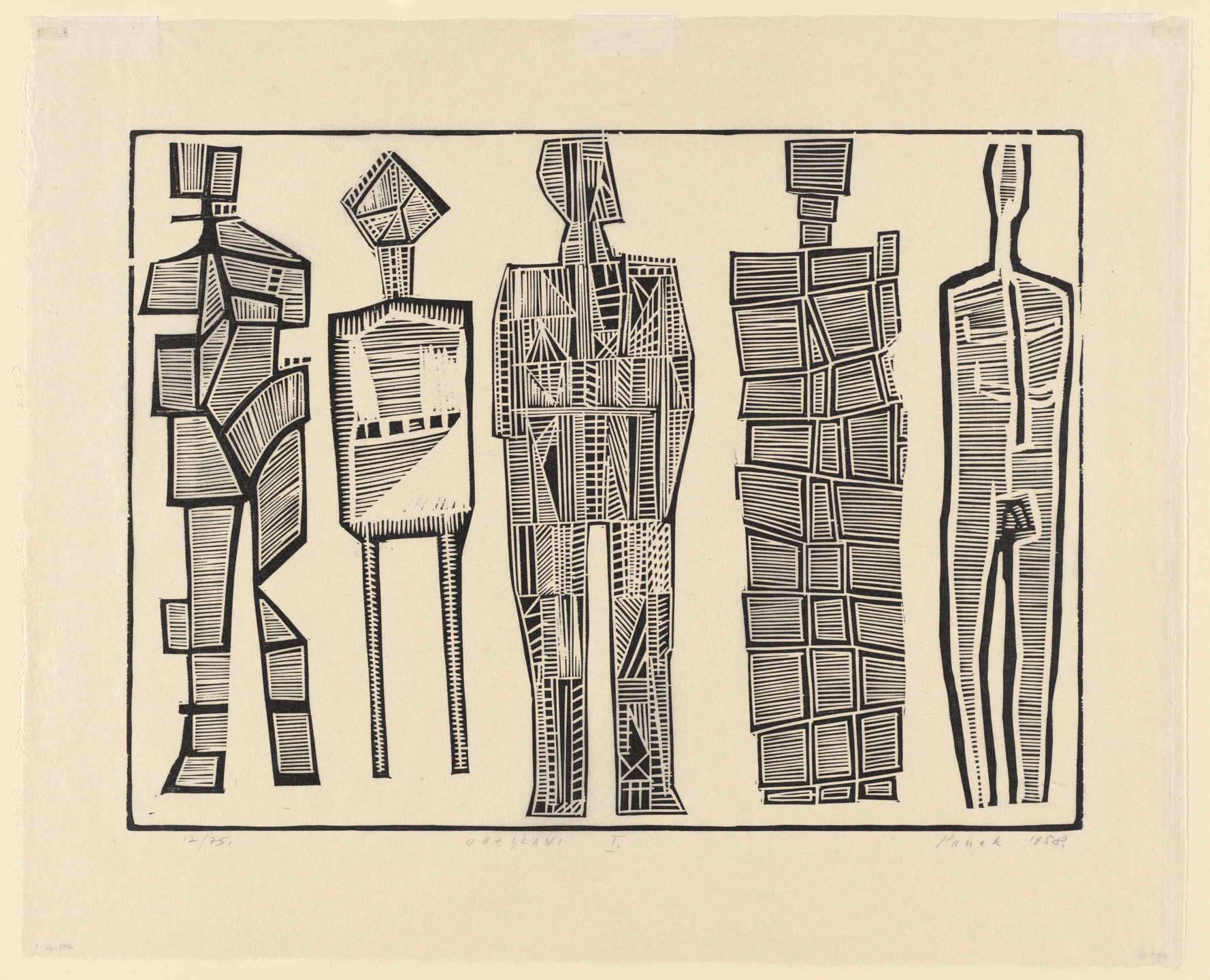 Jerzy Panek. Obłąkani I. 1958 | MoMA