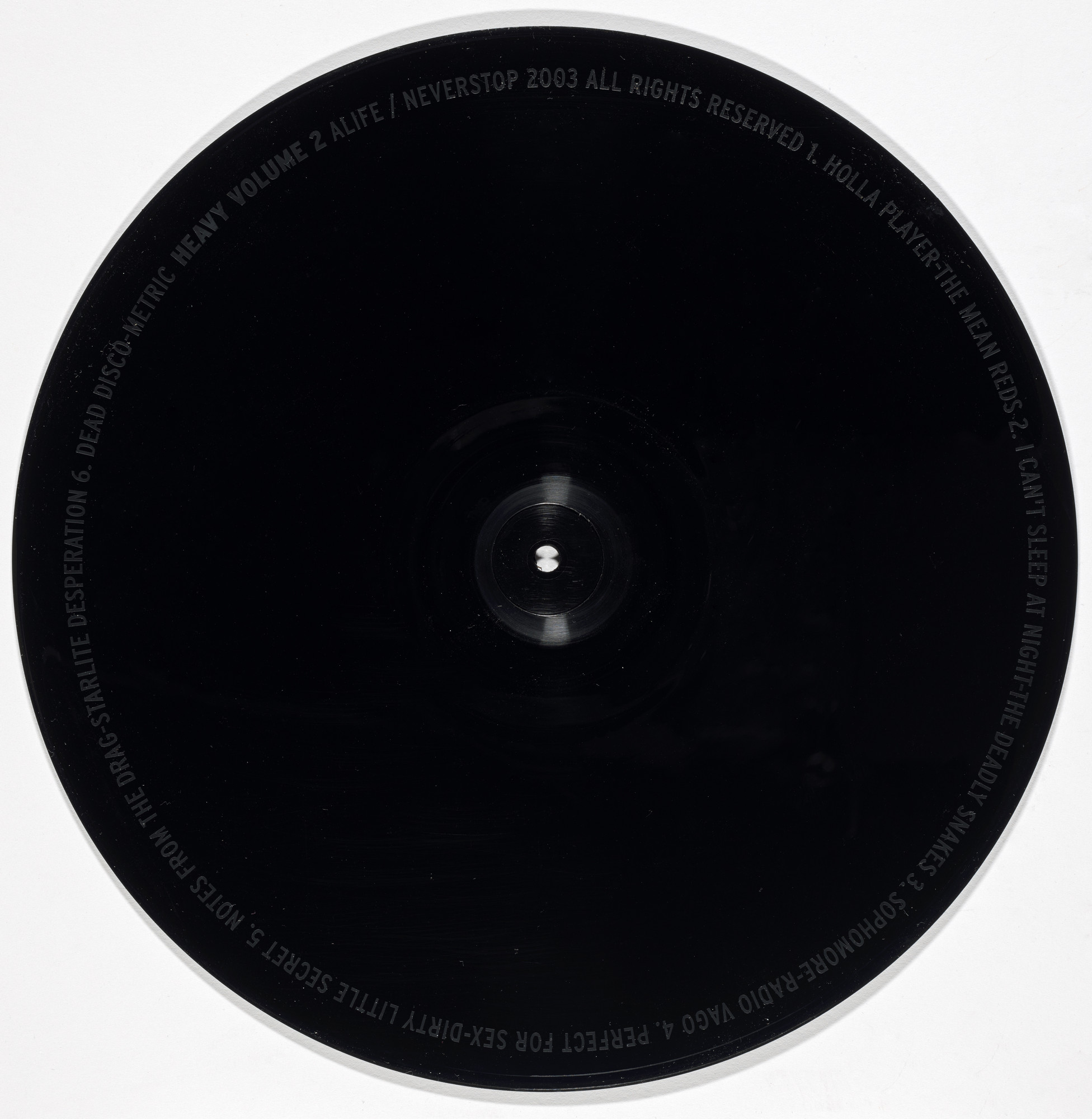 Various Artists. Heavy Volume 2. 2003 | MoMA