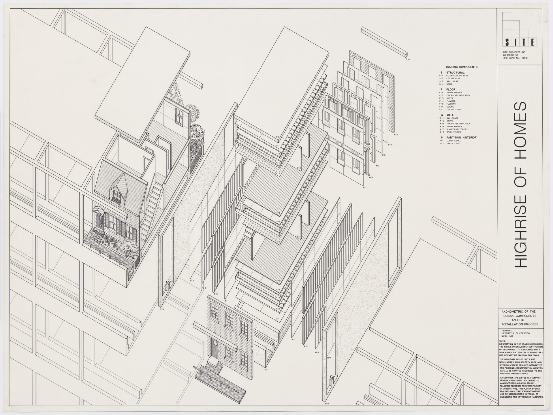 James Wines. Highrise of Homes project. 1981 | MoMA