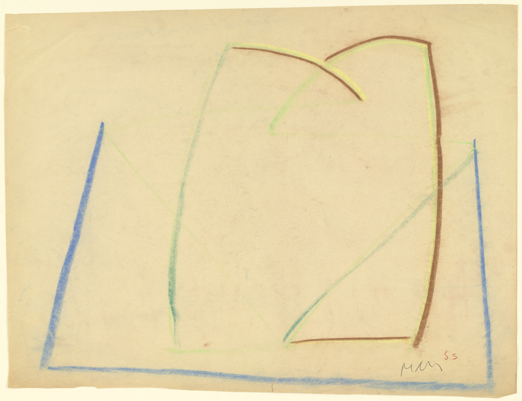 Markus Lüpertz. Untitled from the Dithyrambe series. 1964 | MoMA