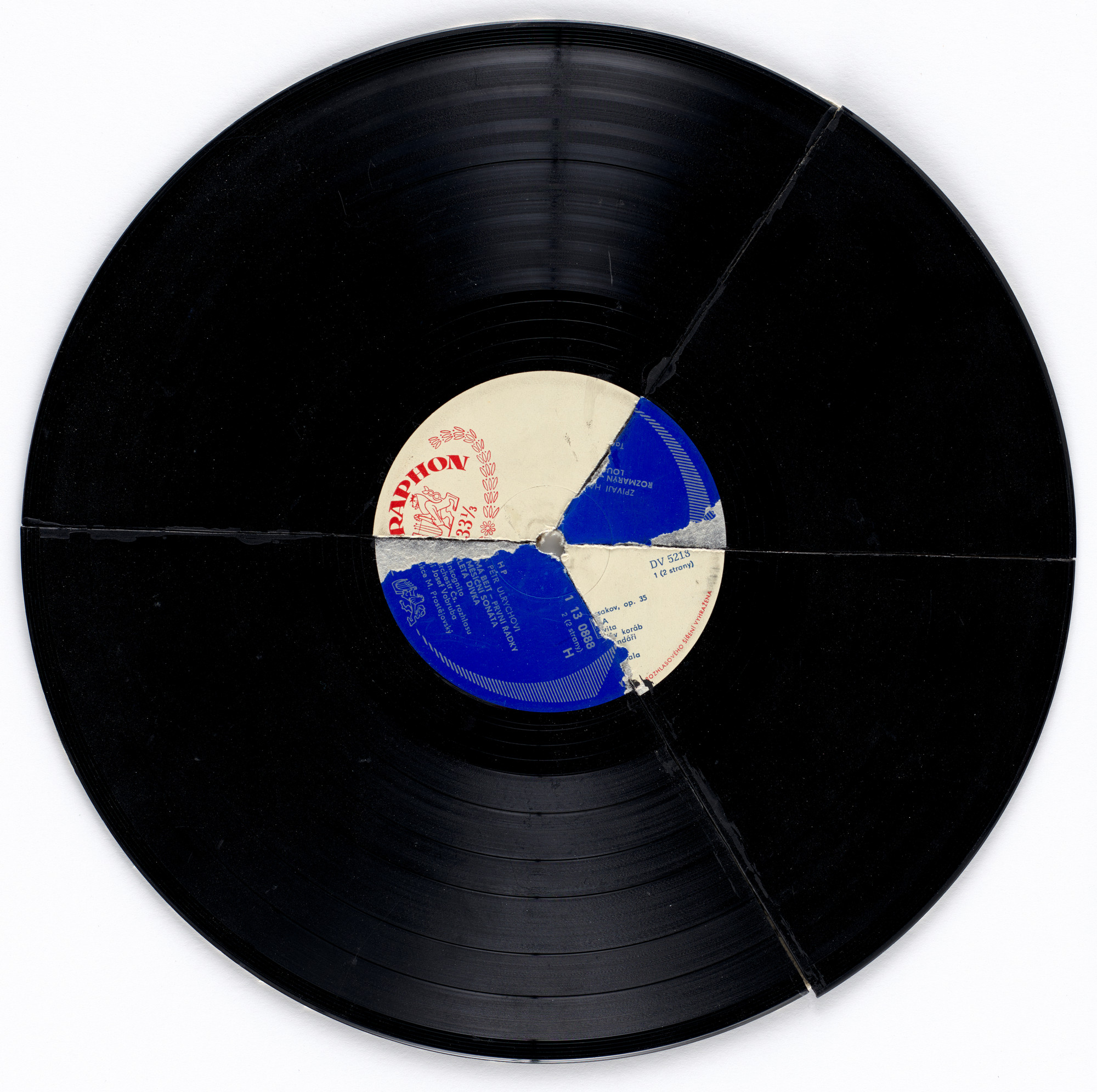 Milan Knížák. Destroyed Music. 1963, fabricated 1975 | MoMA