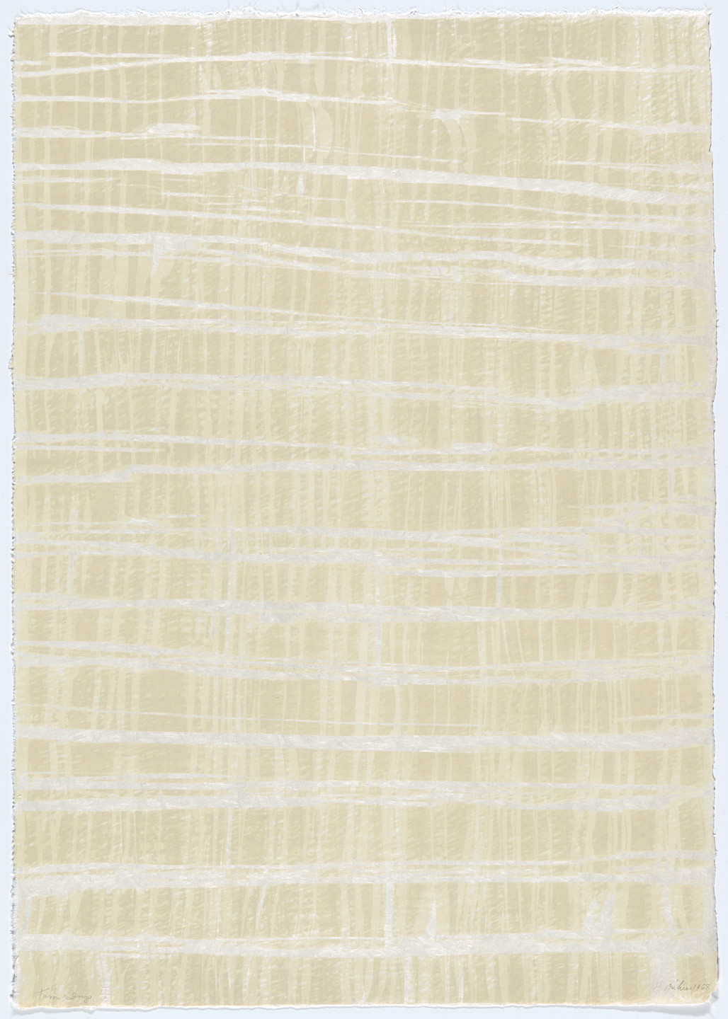 Eleanore Mikus. Tablet Litho 7. 1968 | MoMA