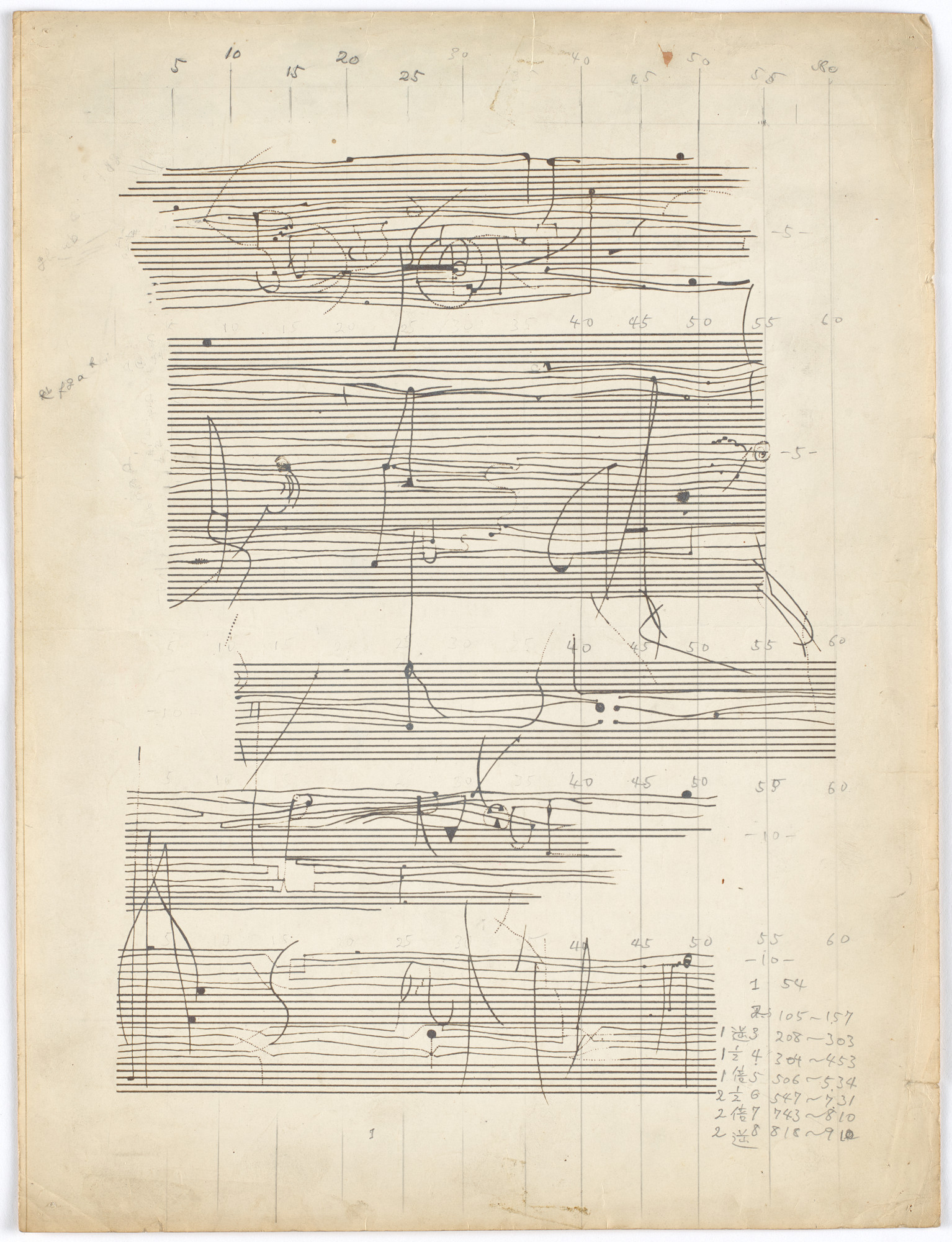Sylvano Bussotti. Sensitivo per arco solo from Sette Fogli: Una ...