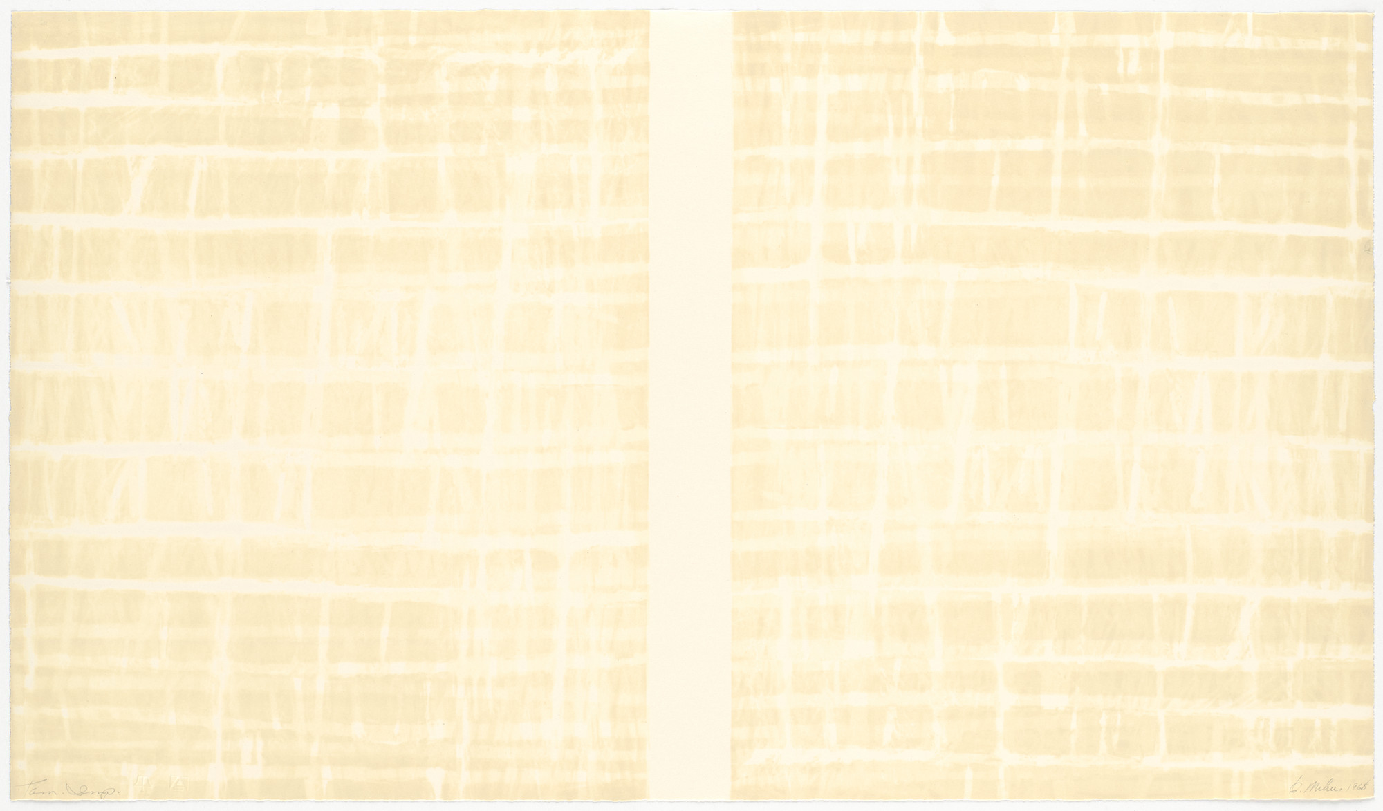 Eleanore Mikus. Tablet Litho 22. 1968 | MoMA