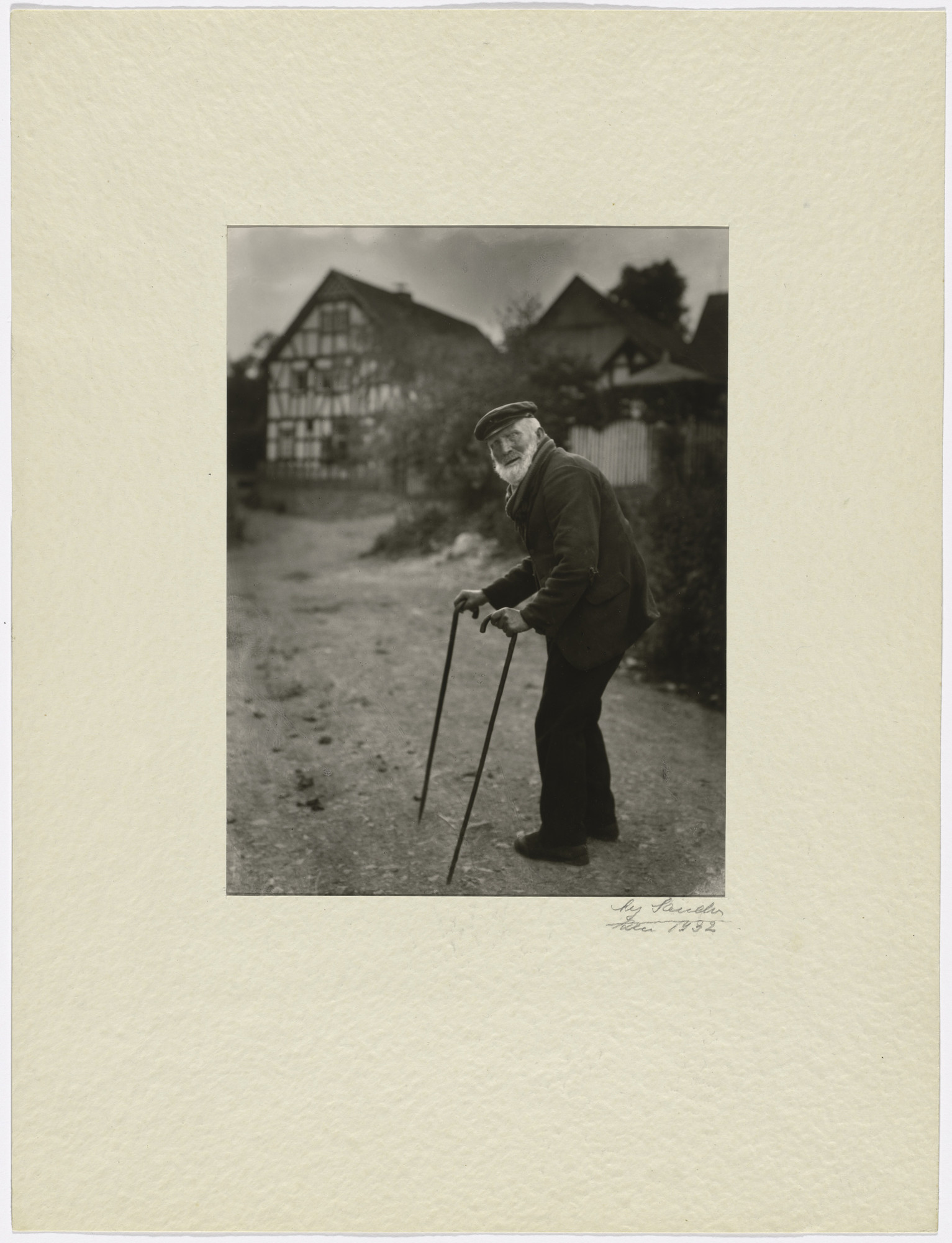 August Sander. Infirm Old Man (Gebrechlicher Alter). 1932 | MoMA
