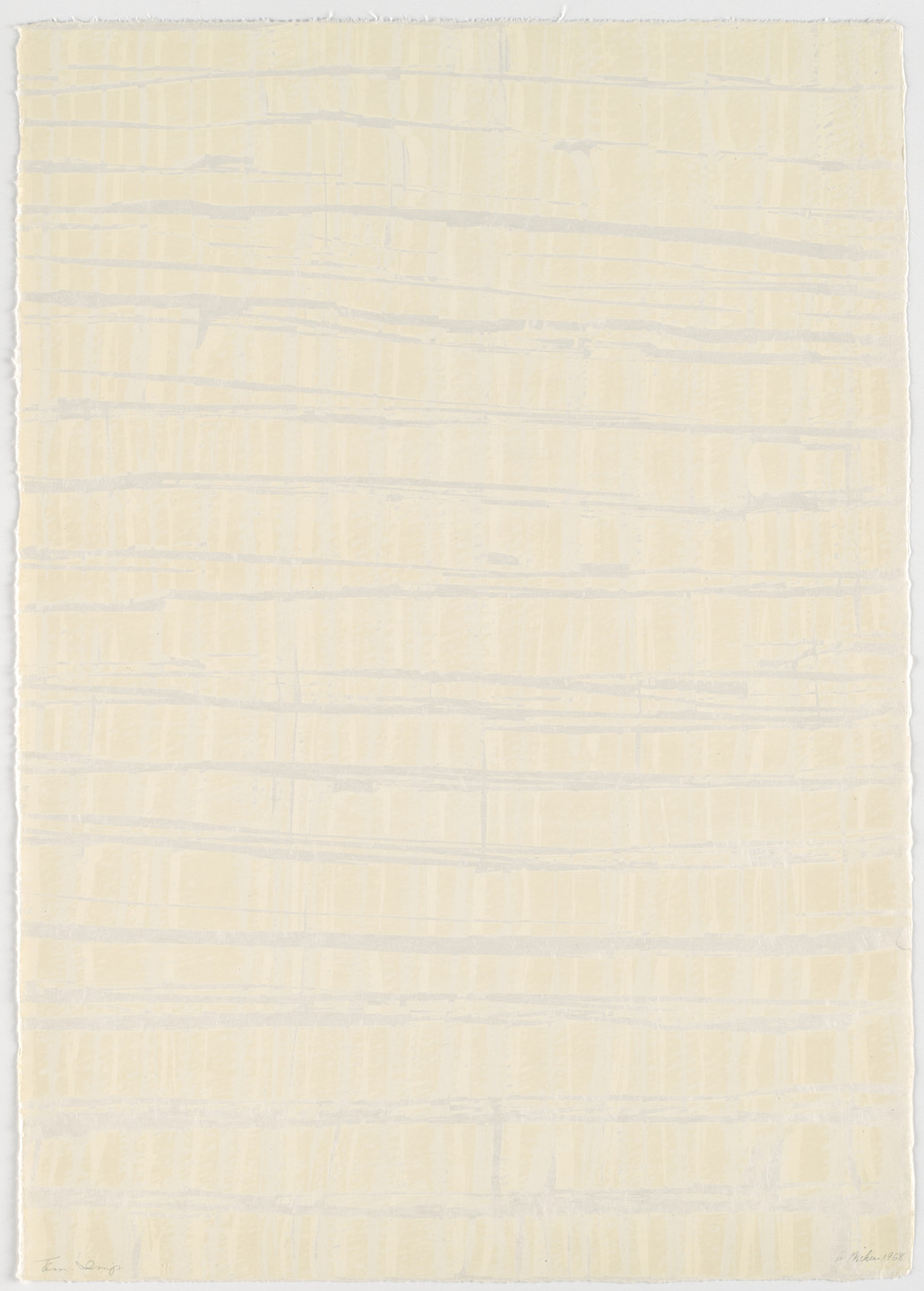 Eleanore Mikus. Tablet Litho 14. 1968 | MoMA