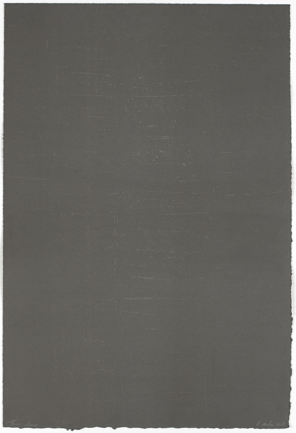 Eleanore Mikus. Tablet Litho 25. 1968 | MoMA