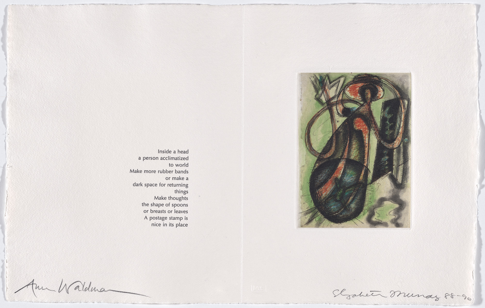 Elizabeth Murray. Her Story. 1988–90, published 1990 | MoMA