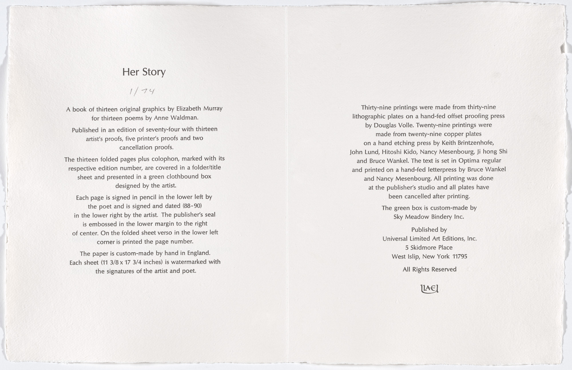 Elizabeth Murray. Her Story. 1988–90, published 1990 | MoMA