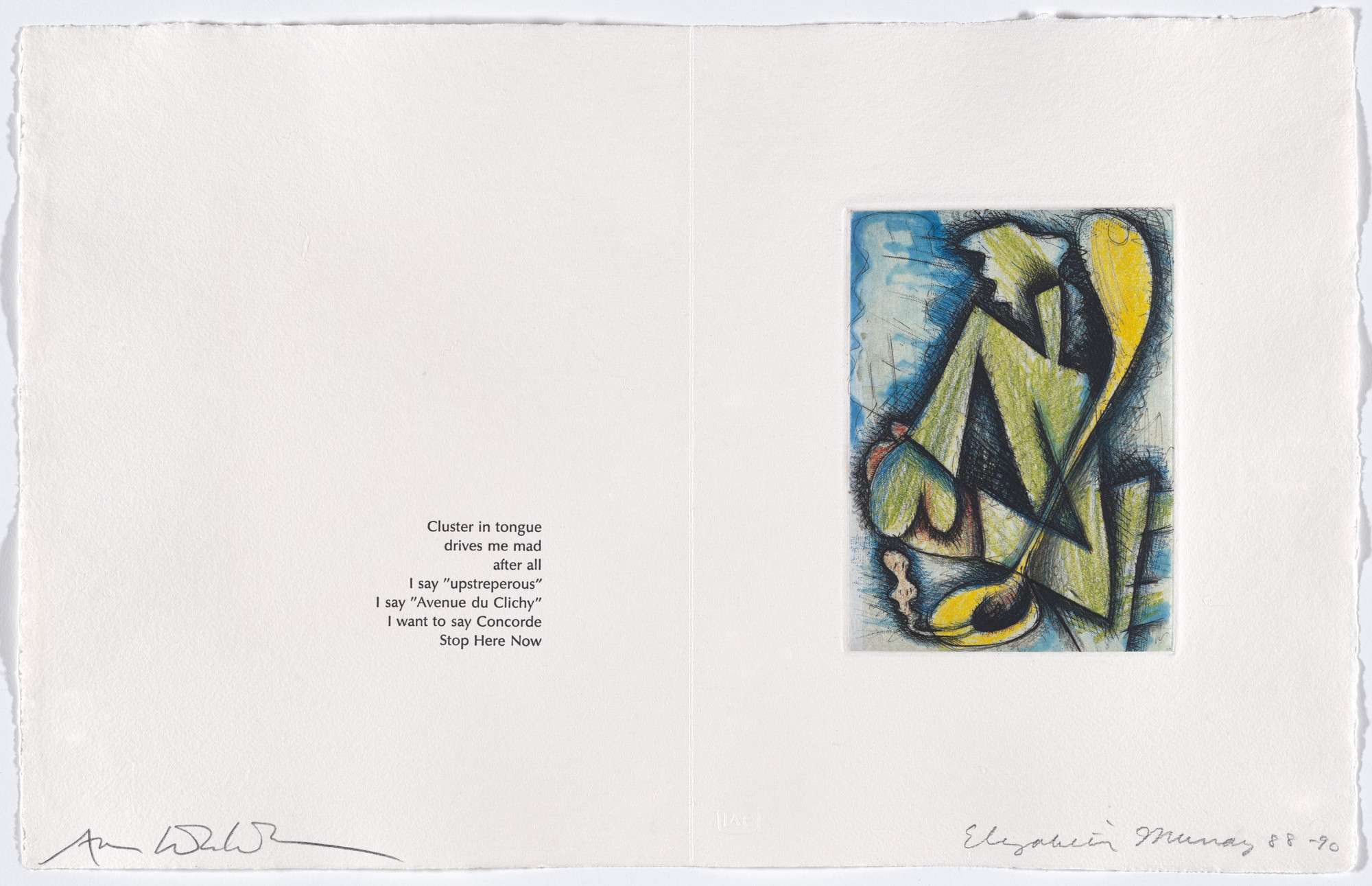 Elizabeth Murray. Her Story. 1988–90, published 1990 | MoMA