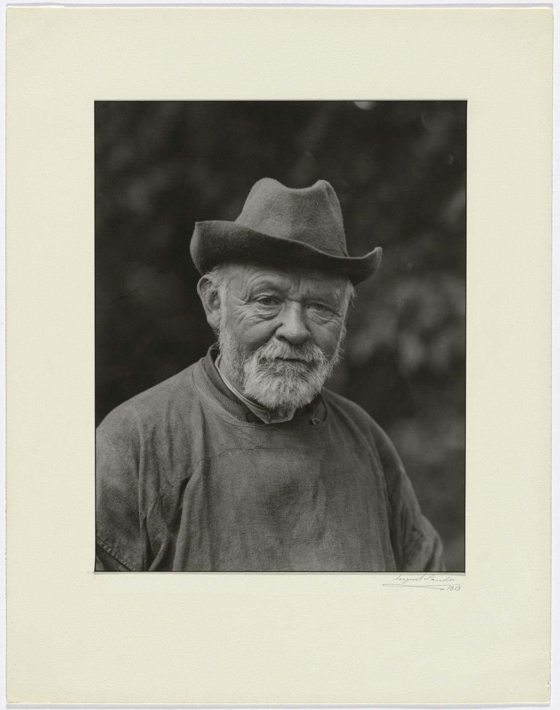 August Sander. The Wise One, Shepherd. 1913 | MoMA