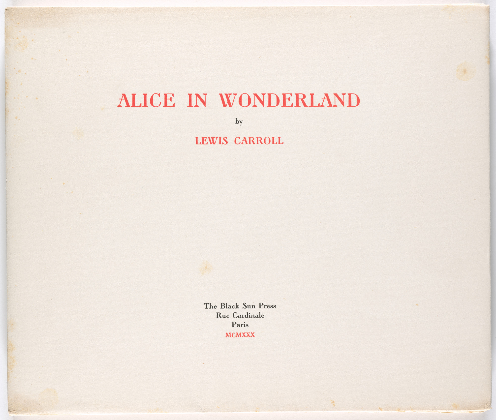Marie Laurencin. Alice in Wonderland. 1930 | MoMA