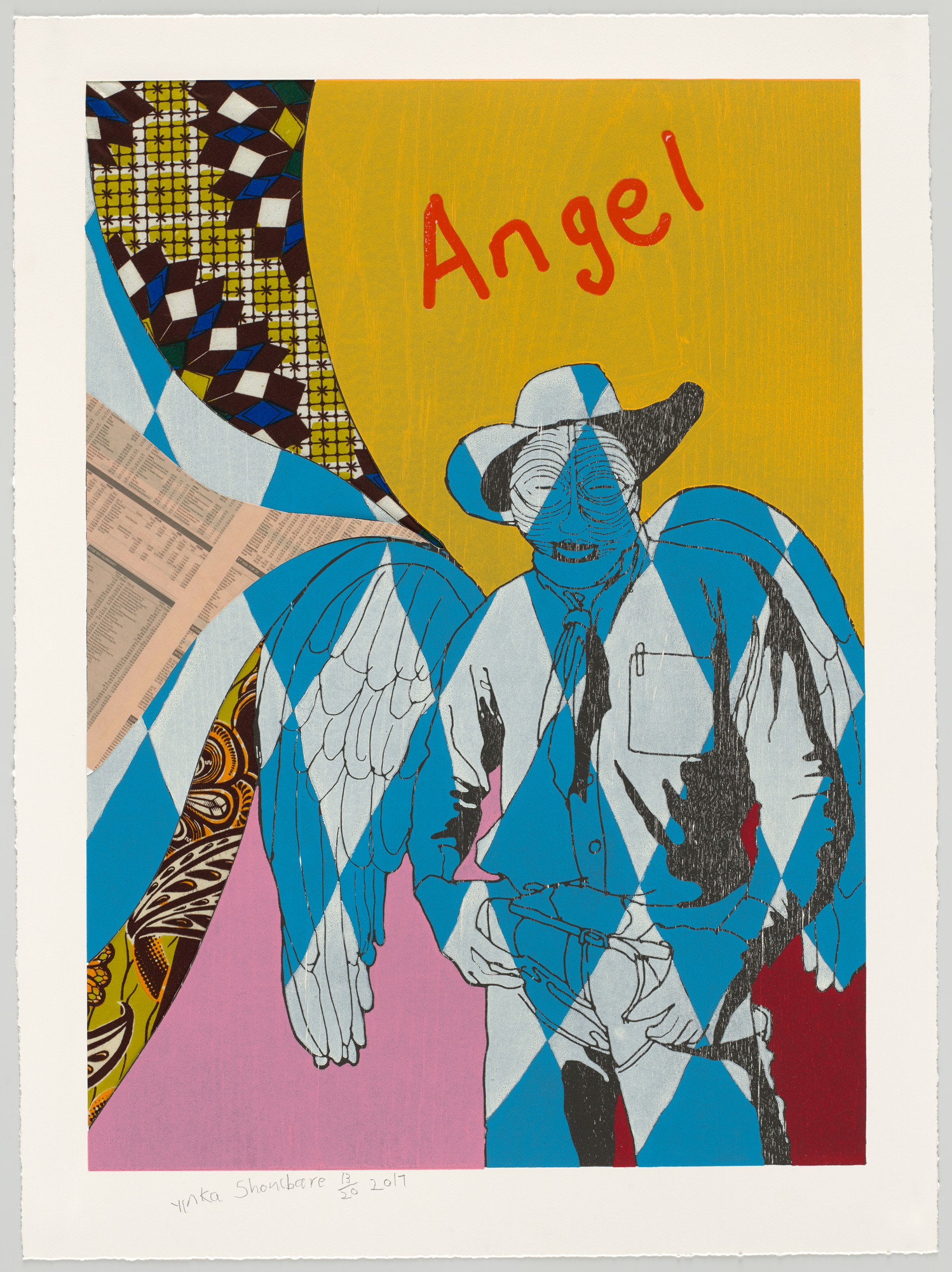 Yinka Shonibare. Cowboy Angels III from Cowboy Angels. 2017 | MoMA