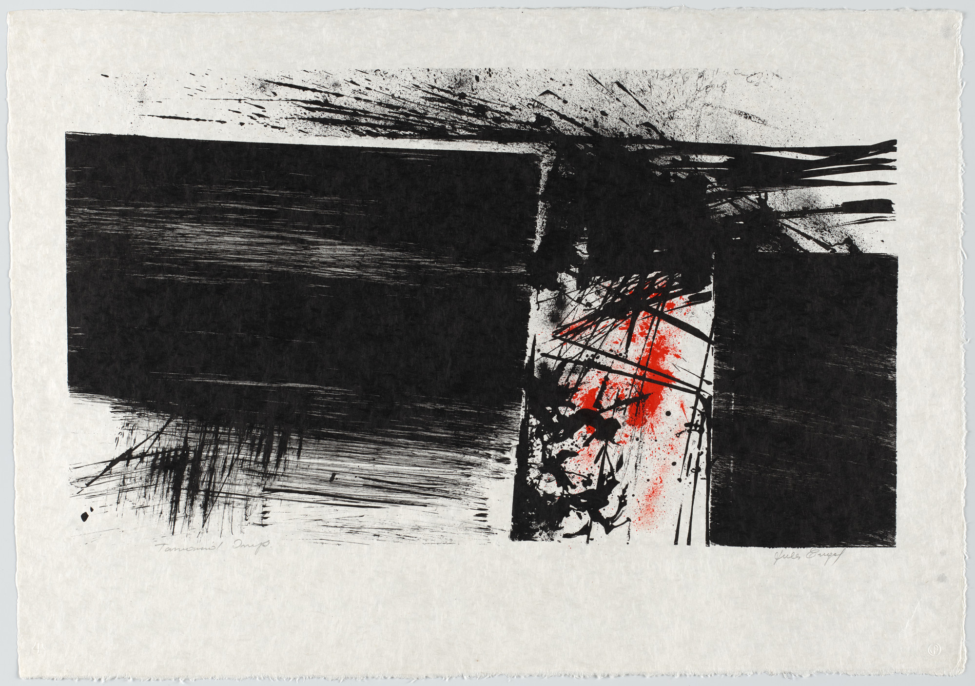 Jules Engel. Red Poppies. 1961 | MoMA