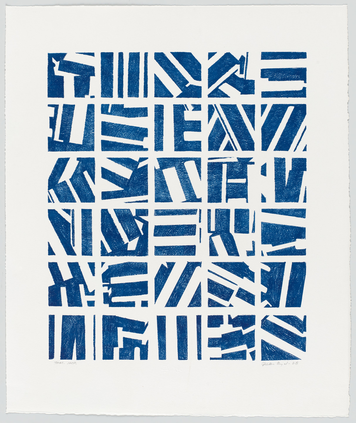 Jules Engel. Homage to Nevelson II. 1968 | MoMA