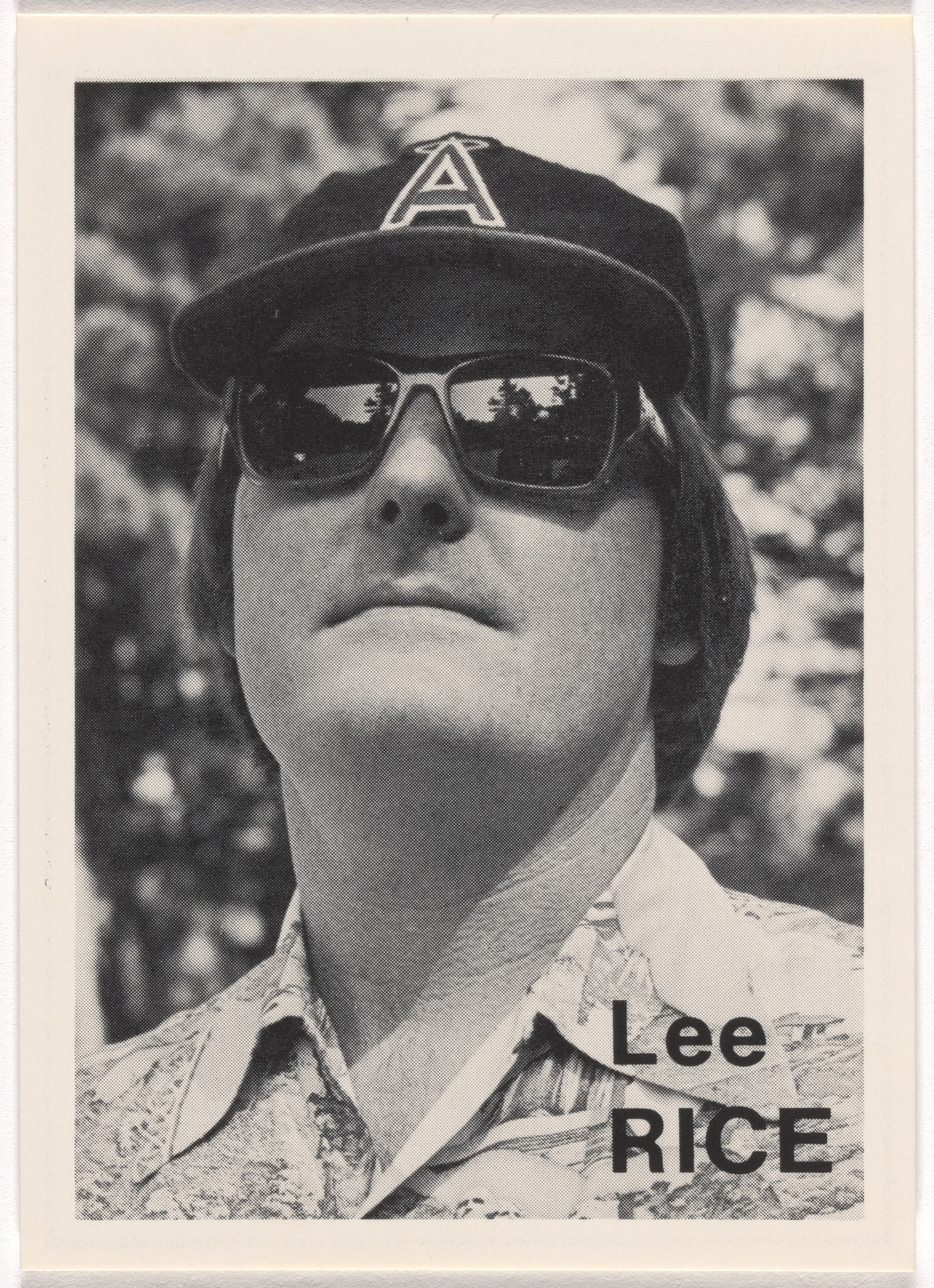 Michael Mandel. Untitled (Baseball photographer trading cards). 1975 | MoMA