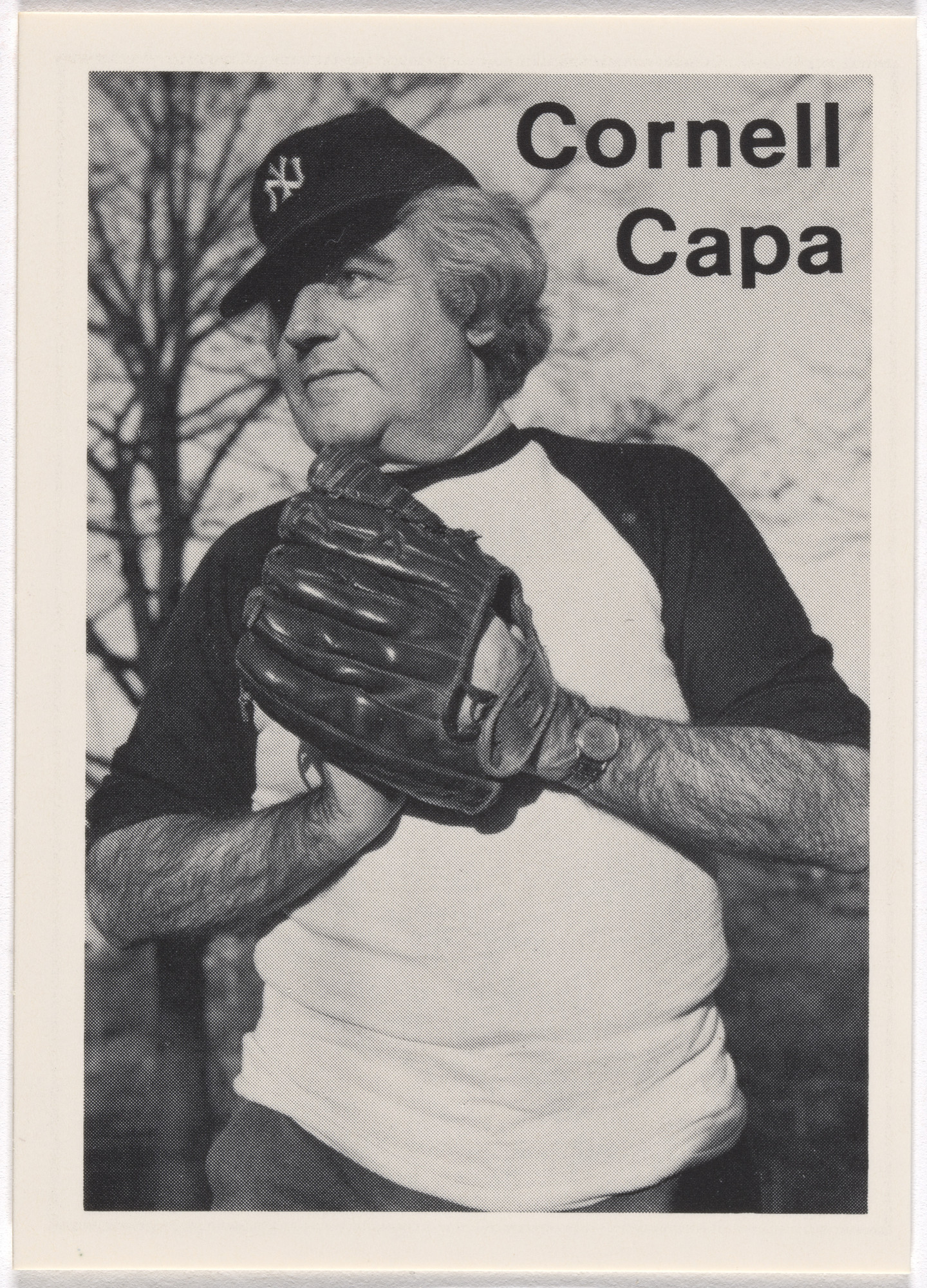 Michael Mandel. Untitled (Baseball photographer trading cards). 1975 | MoMA