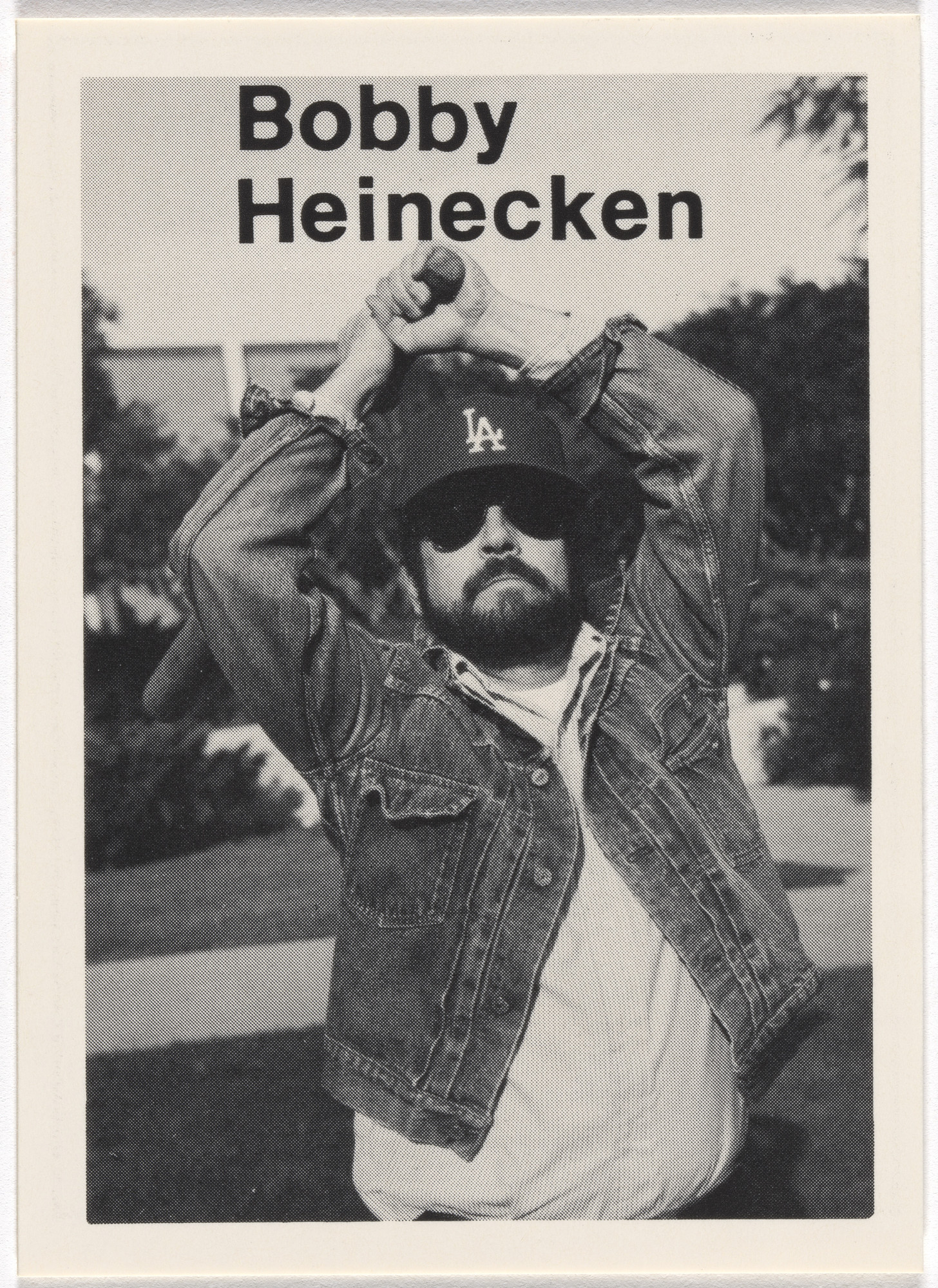 Michael Mandel. Untitled (Baseball photographer trading cards). 1975 | MoMA