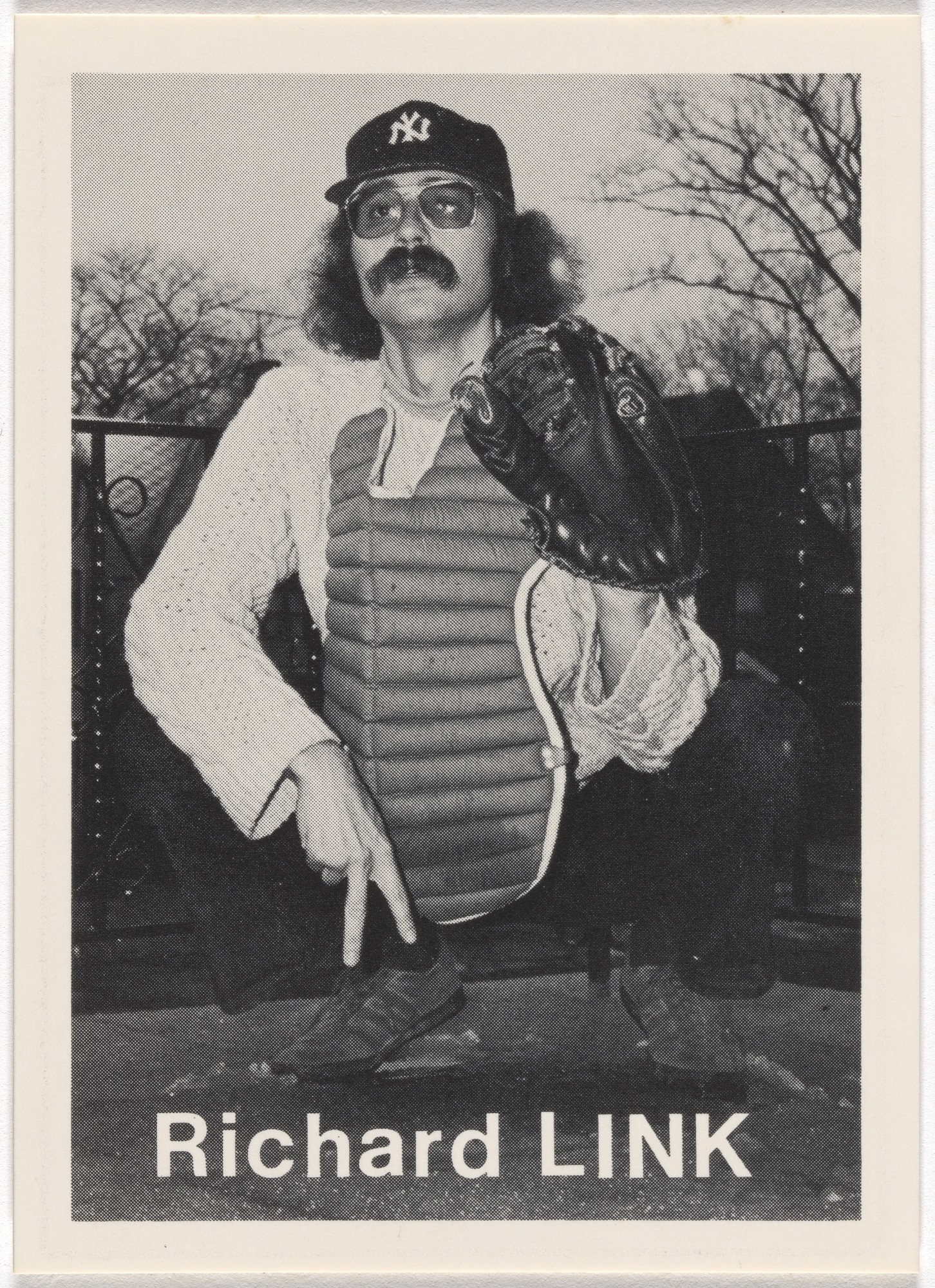 Michael Mandel. Untitled (Baseball photographer trading cards). 1975 | MoMA