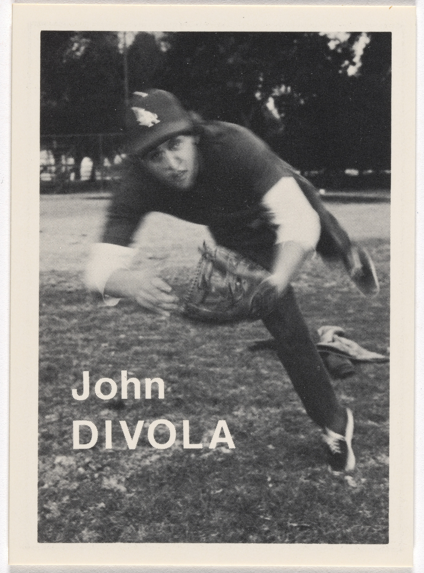 Michael Mandel. Untitled (Baseball photographer trading cards). 1975 | MoMA