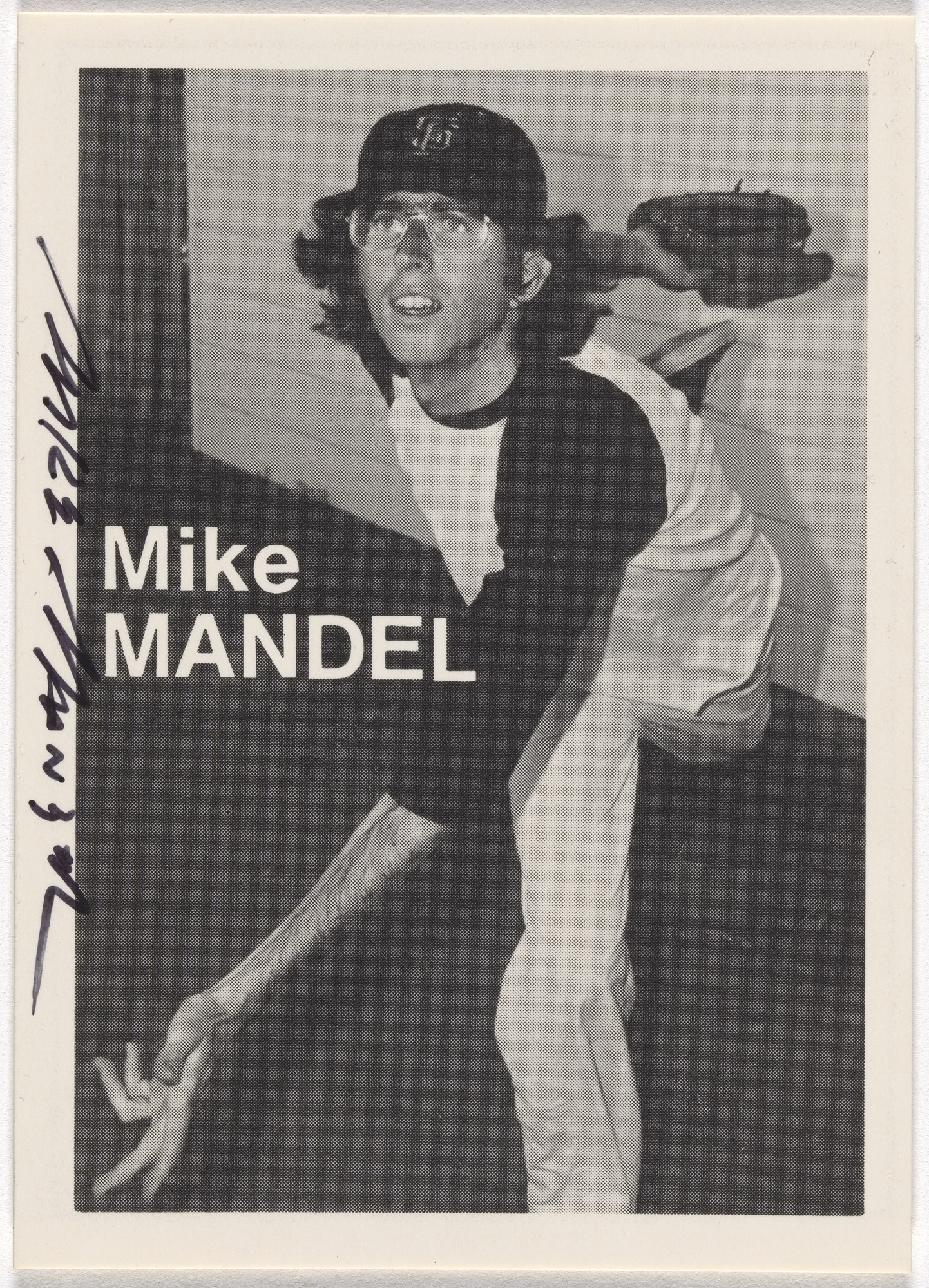 Michael Mandel. Untitled (Baseball photographer trading cards). 1975 | MoMA
