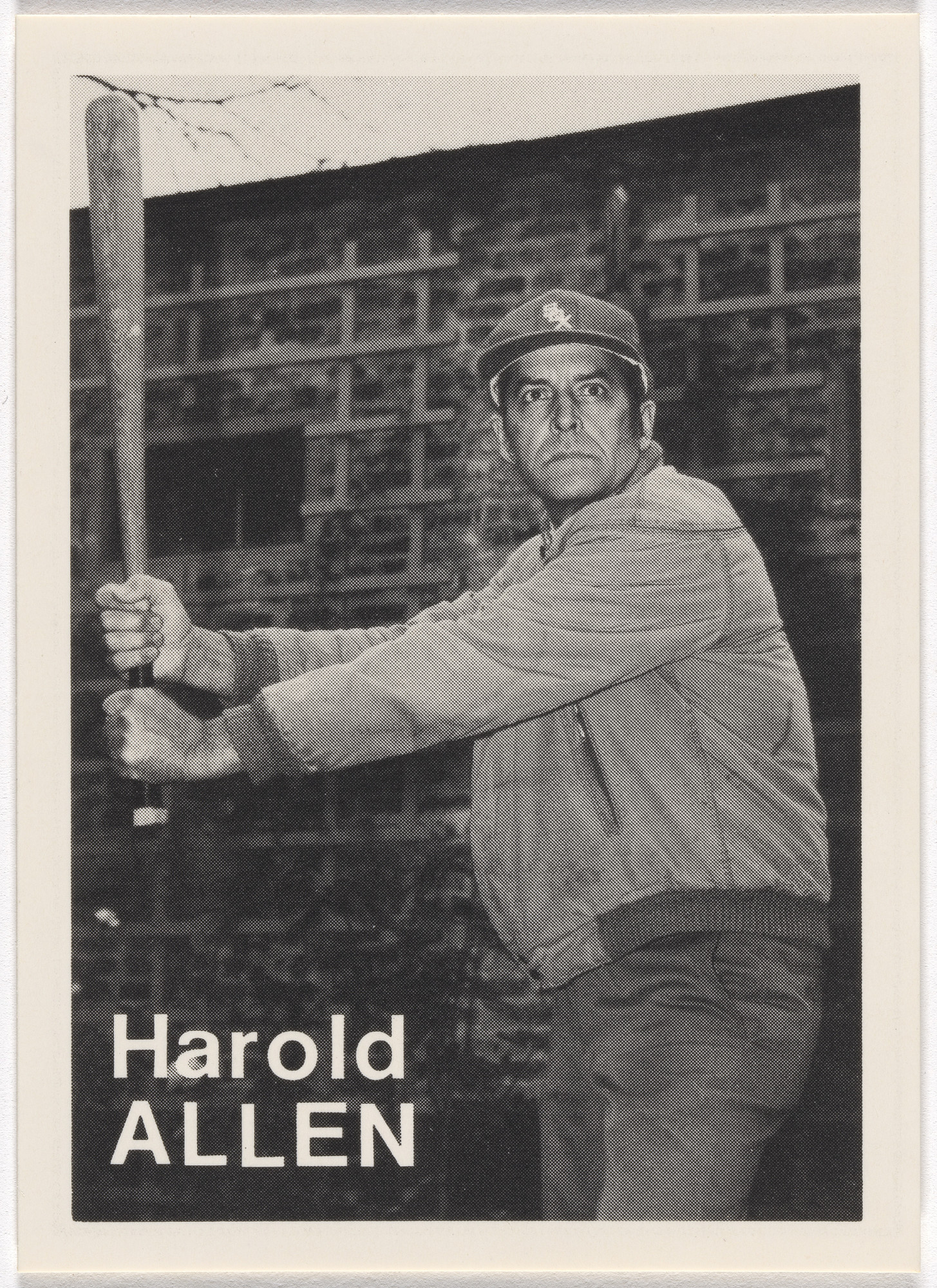 Michael Mandel. Untitled (Baseball photographer trading cards). 1975 | MoMA