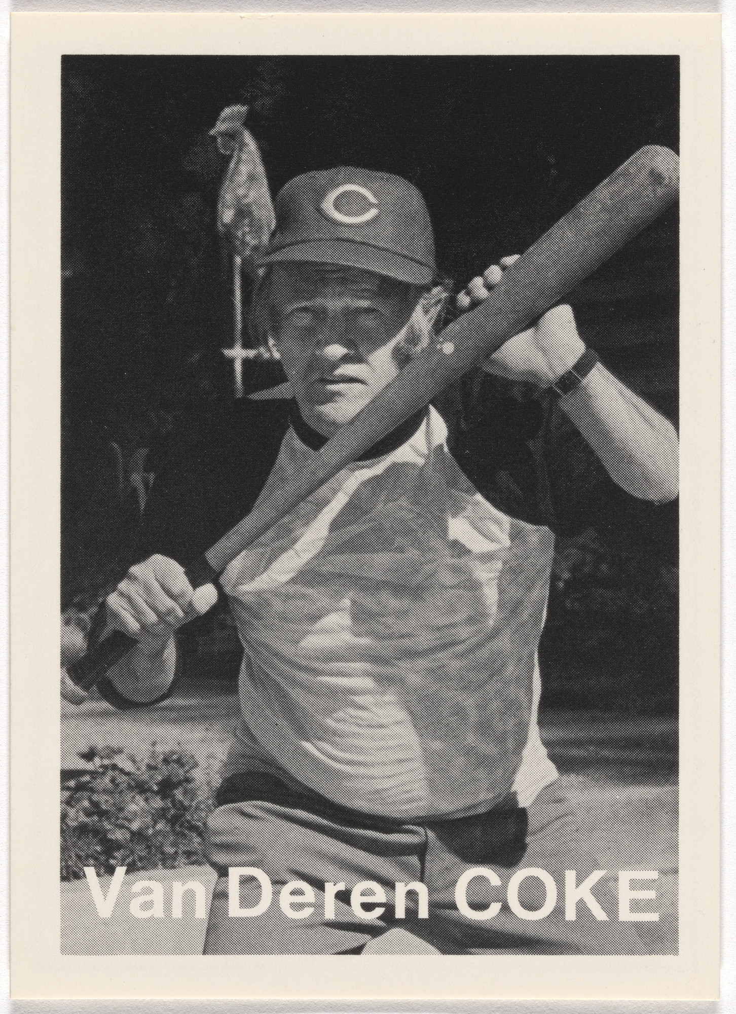 Michael Mandel. Untitled (Baseball photographer trading cards). 1975 | MoMA