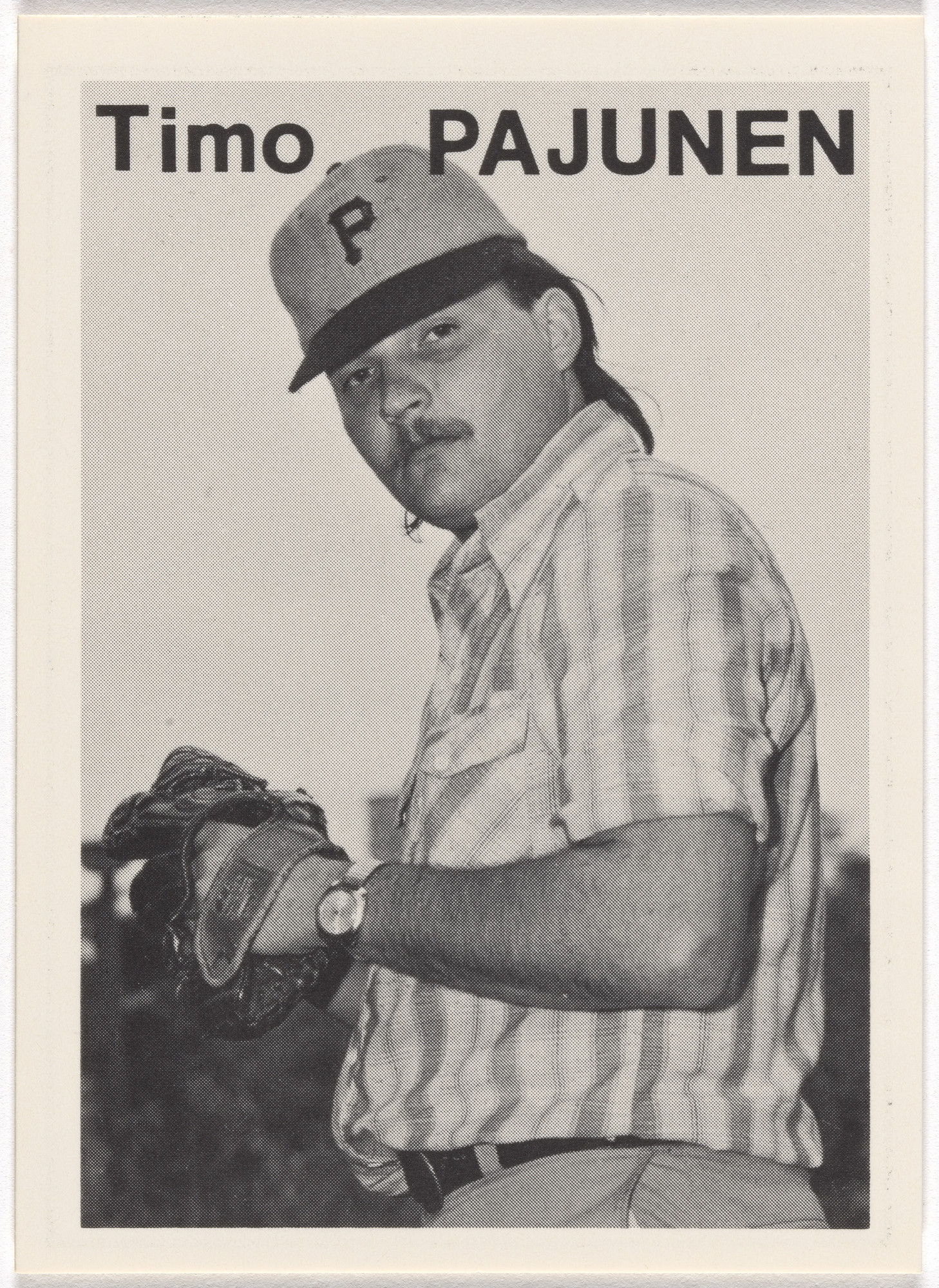 Michael Mandel. Untitled (Baseball photographer trading cards). 1975 | MoMA