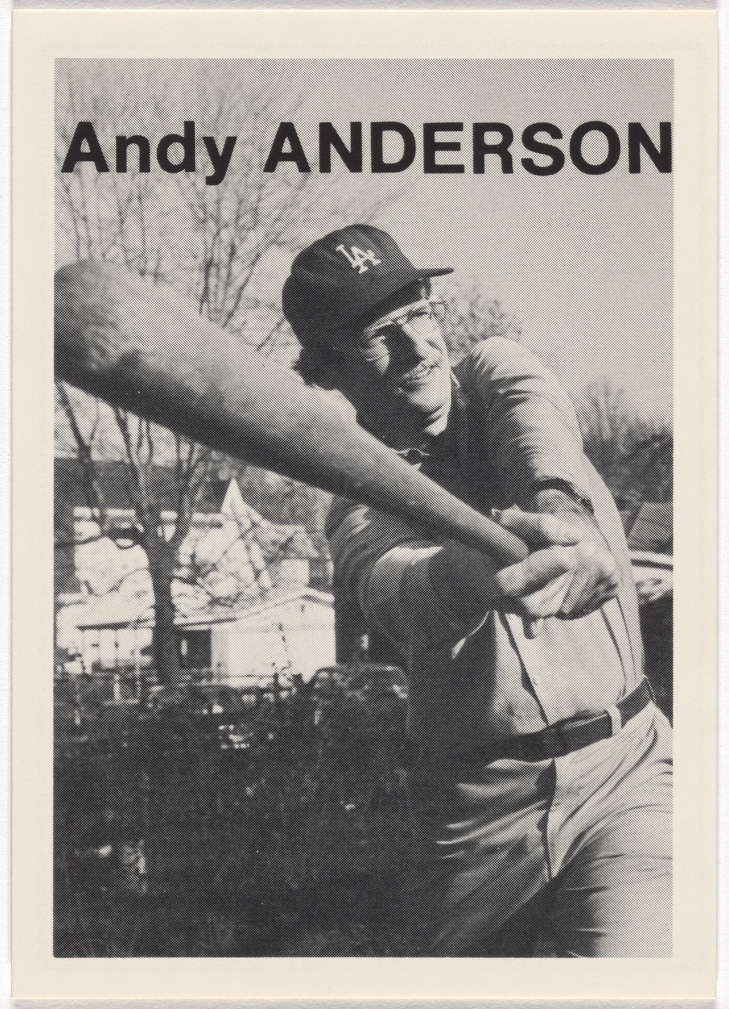 Michael Mandel. Untitled (Baseball photographer trading cards). 1975 | MoMA