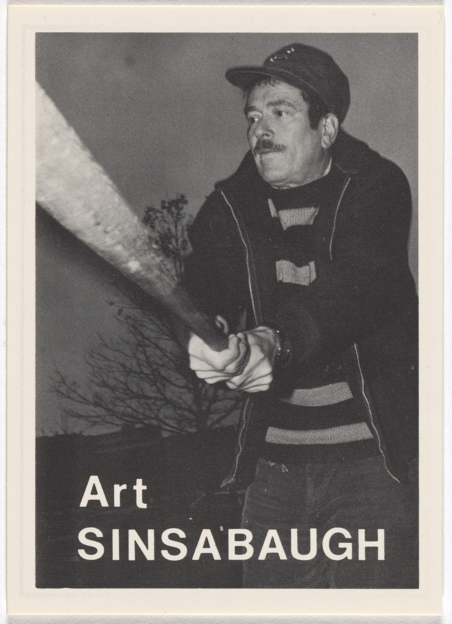 Michael Mandel. Untitled (Baseball photographer trading cards). 1975 | MoMA
