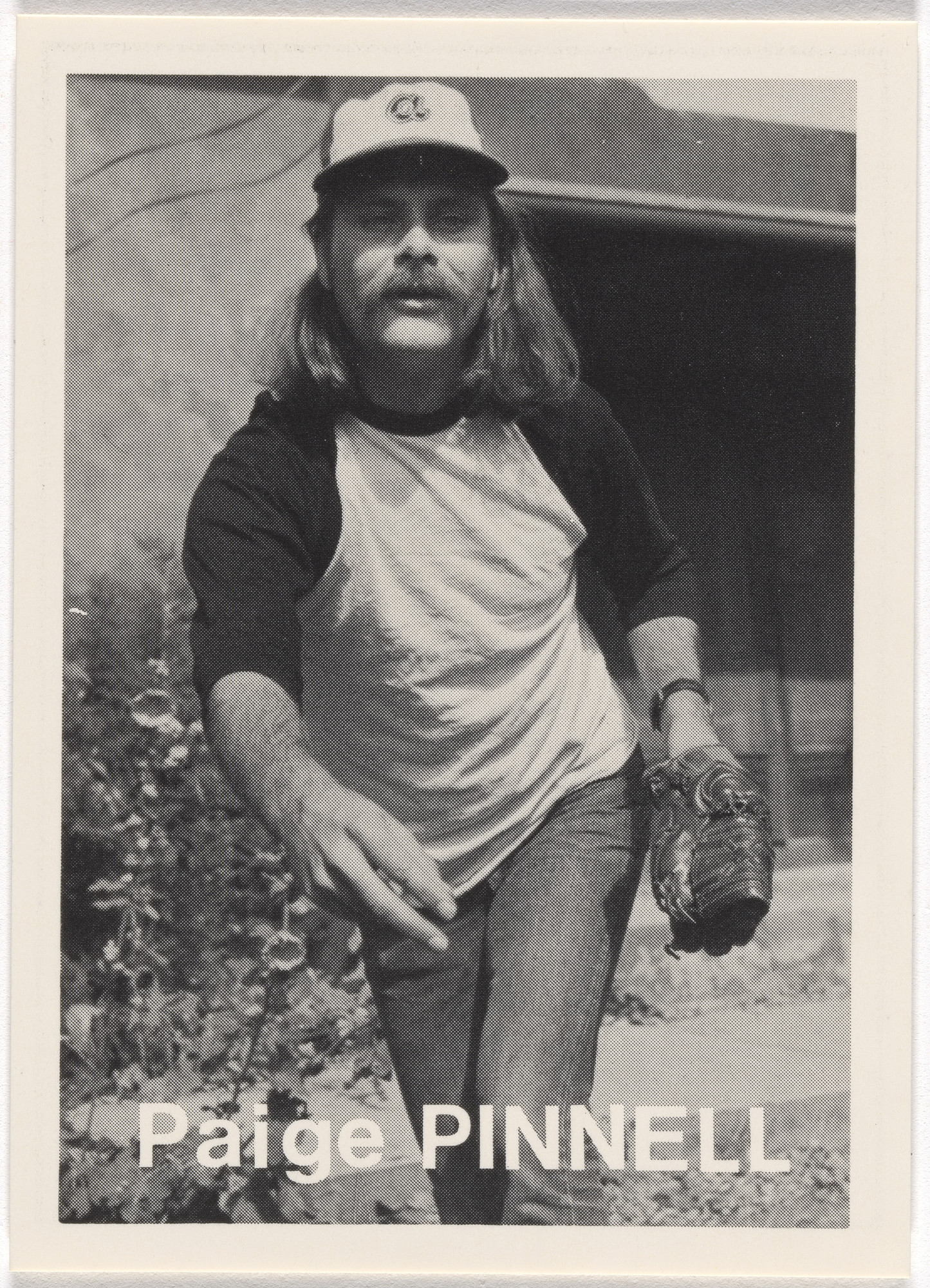 Michael Mandel. Untitled (Baseball photographer trading cards). 1975 | MoMA
