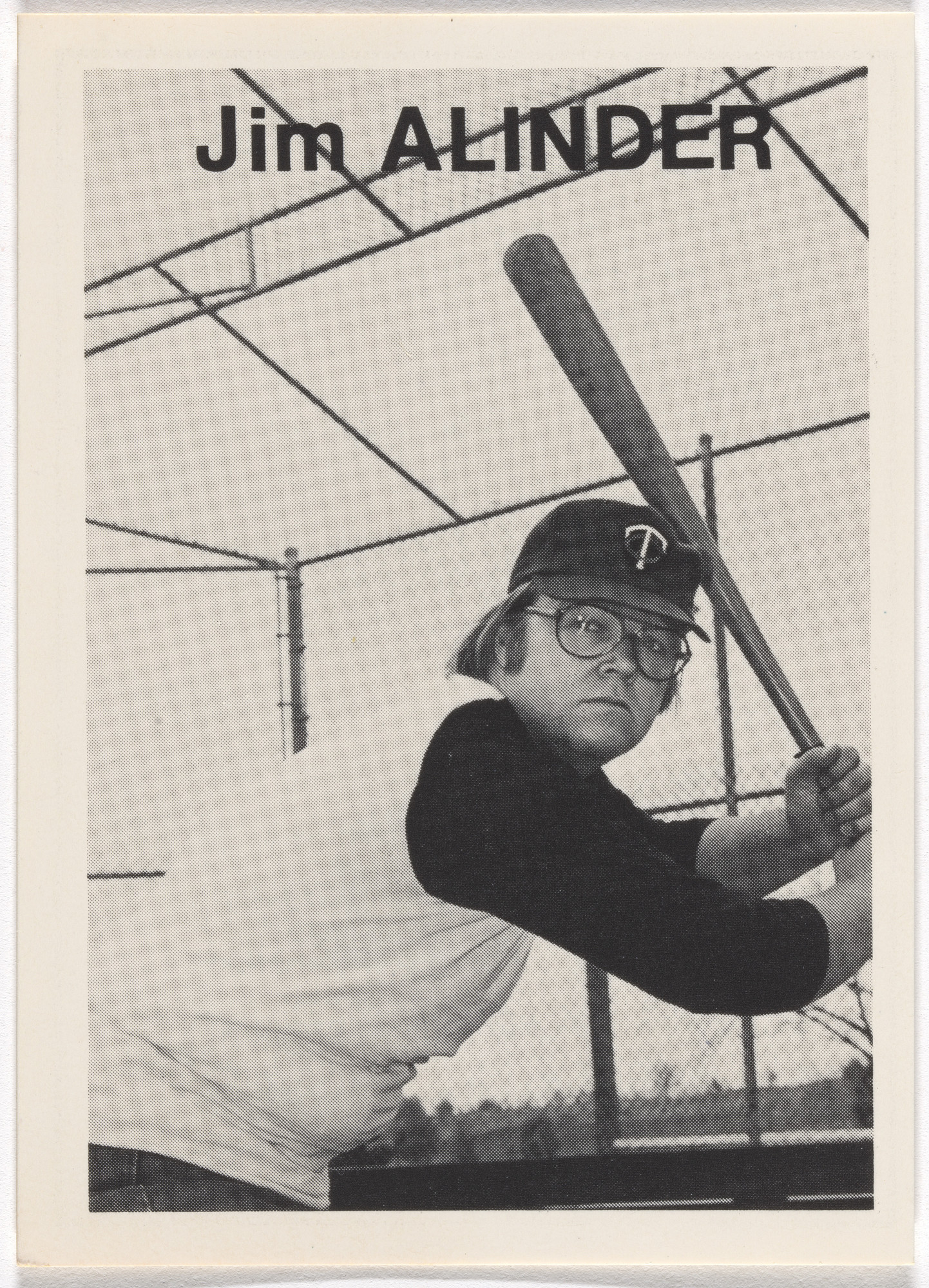 Michael Mandel. Untitled (Baseball photographer trading cards). 1975 | MoMA