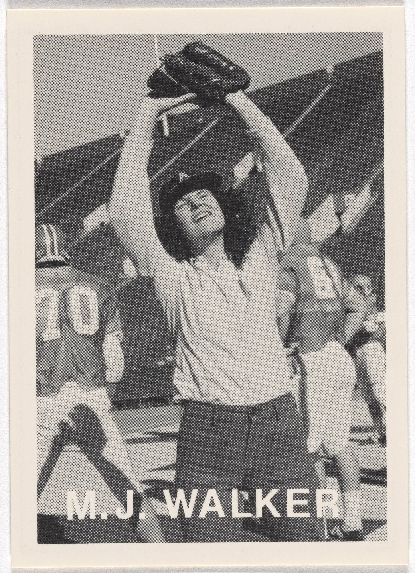 Michael Mandel. Untitled (Baseball photographer trading cards). 1975 | MoMA