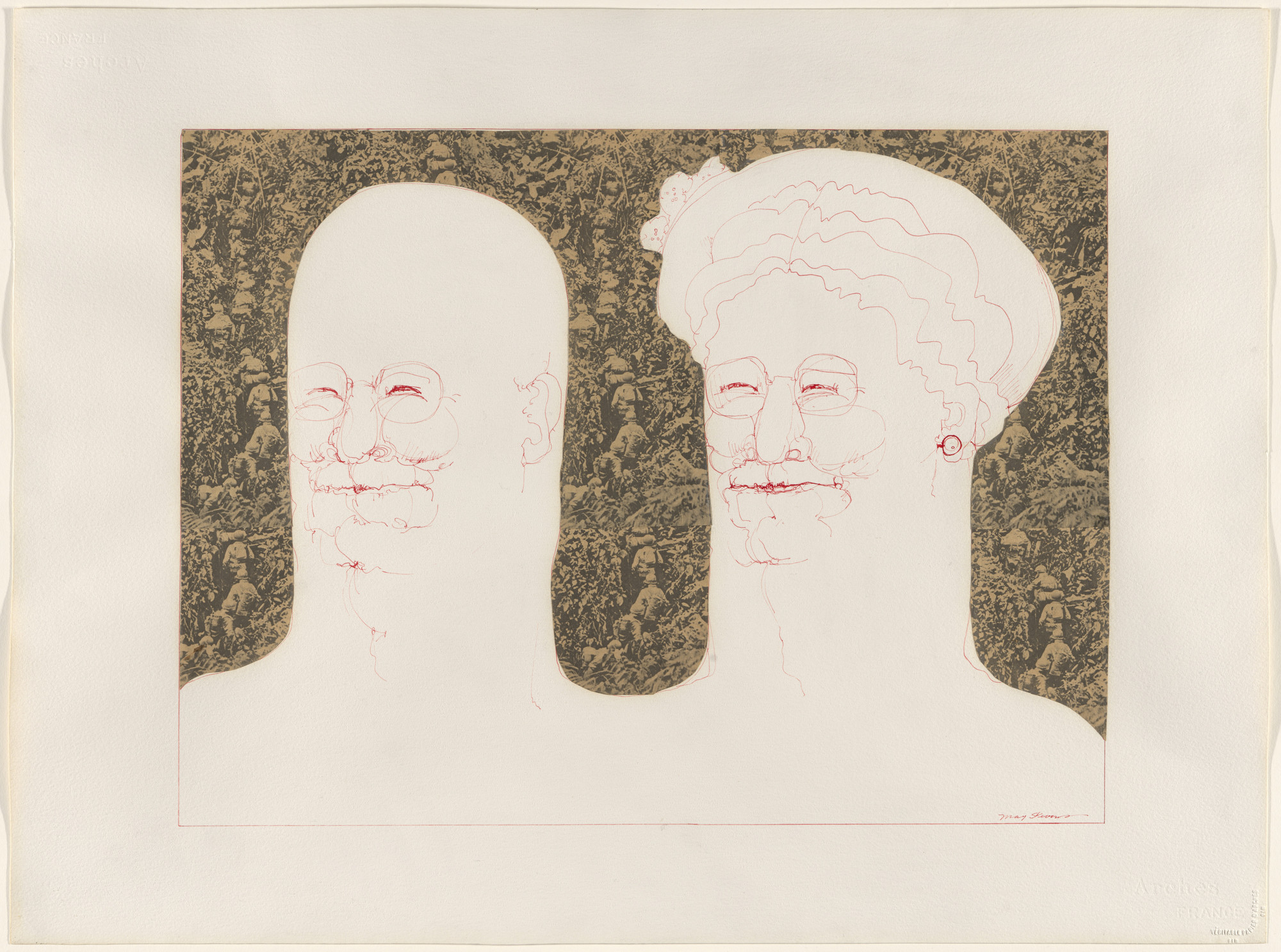 May Stevens. The Couple. 1971 | MoMA
