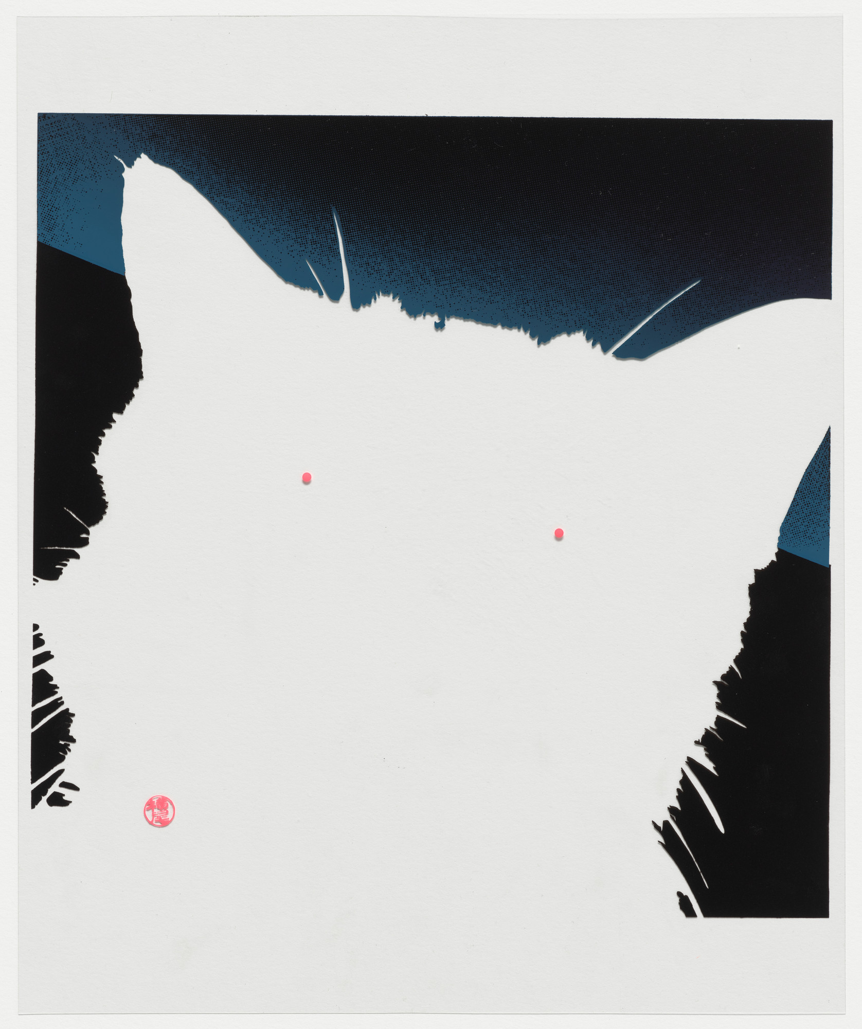 Tadanori Yokoo. A Cat from an untitled portfolio. 1969, published 1971 ...