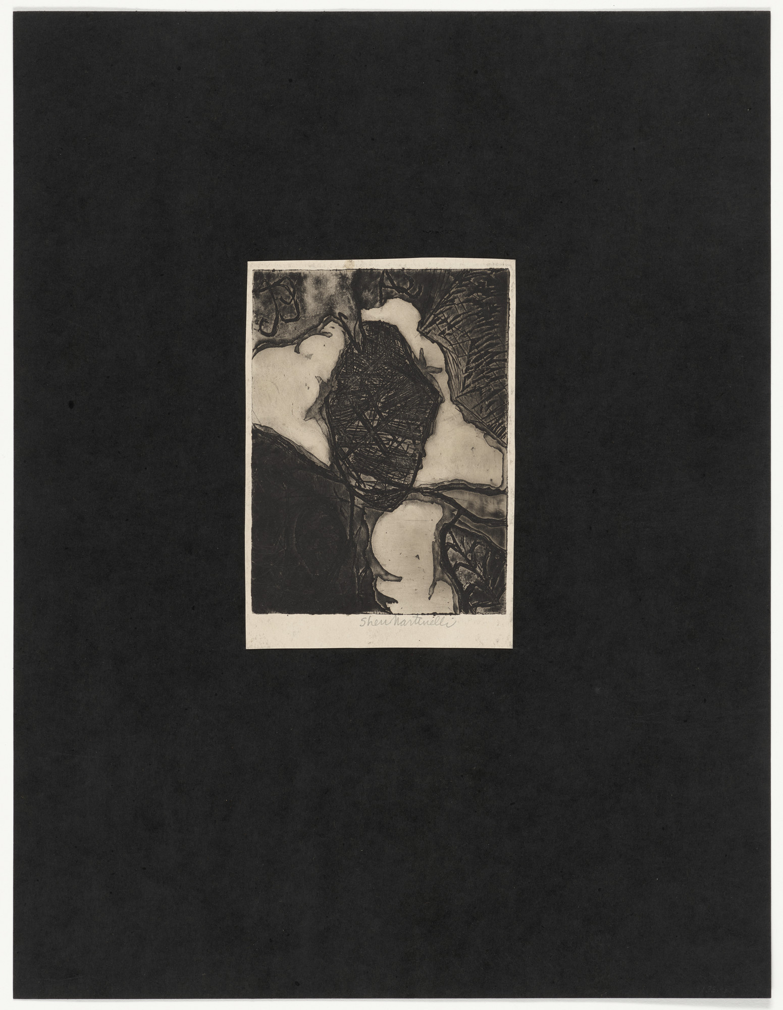 Sheri Martinelli. Untitled from 15 Original Etchings/Serigraphs. 1946 ...