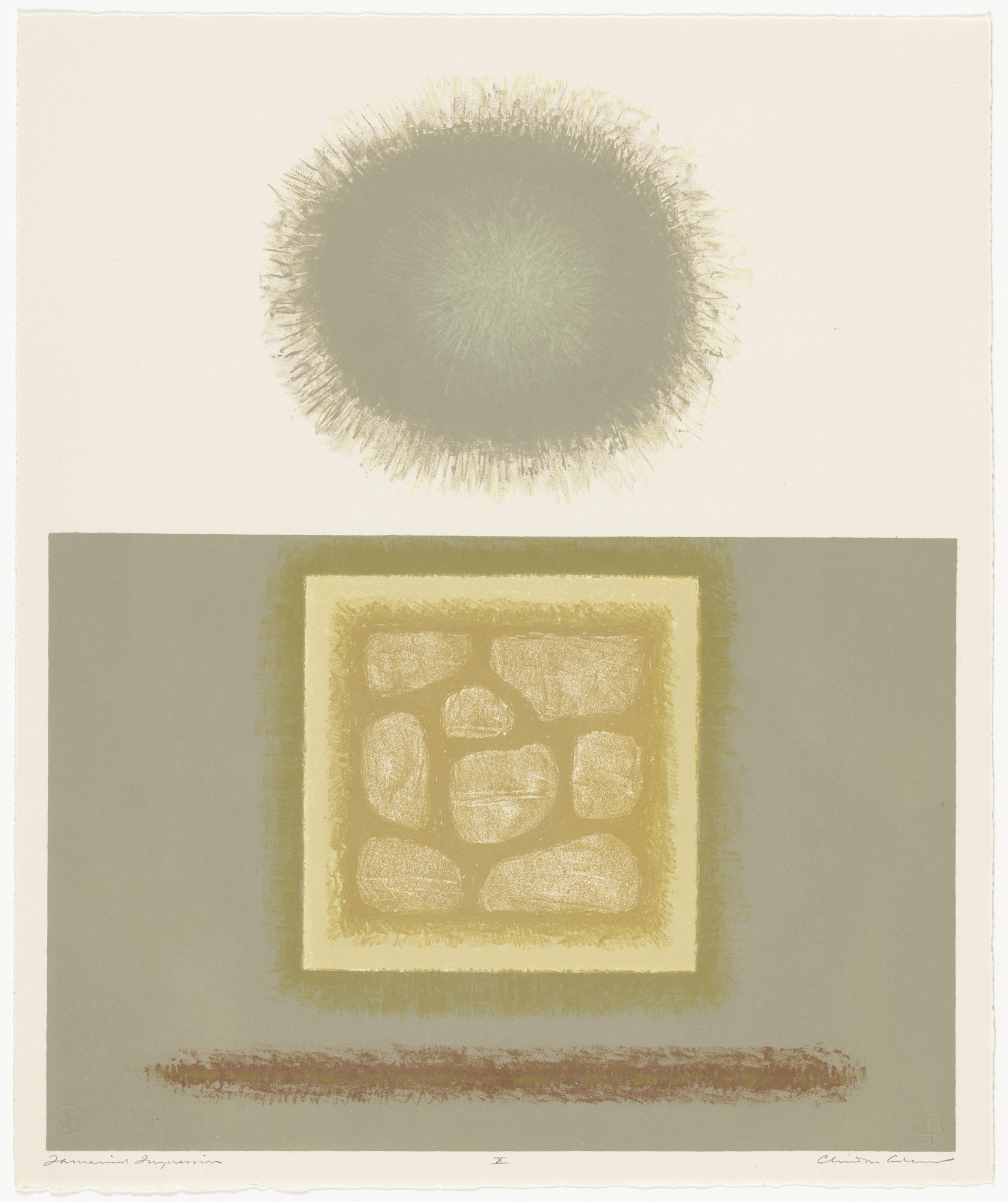 Clinton Adams. Untitled (Tablets X). 1961 | MoMA