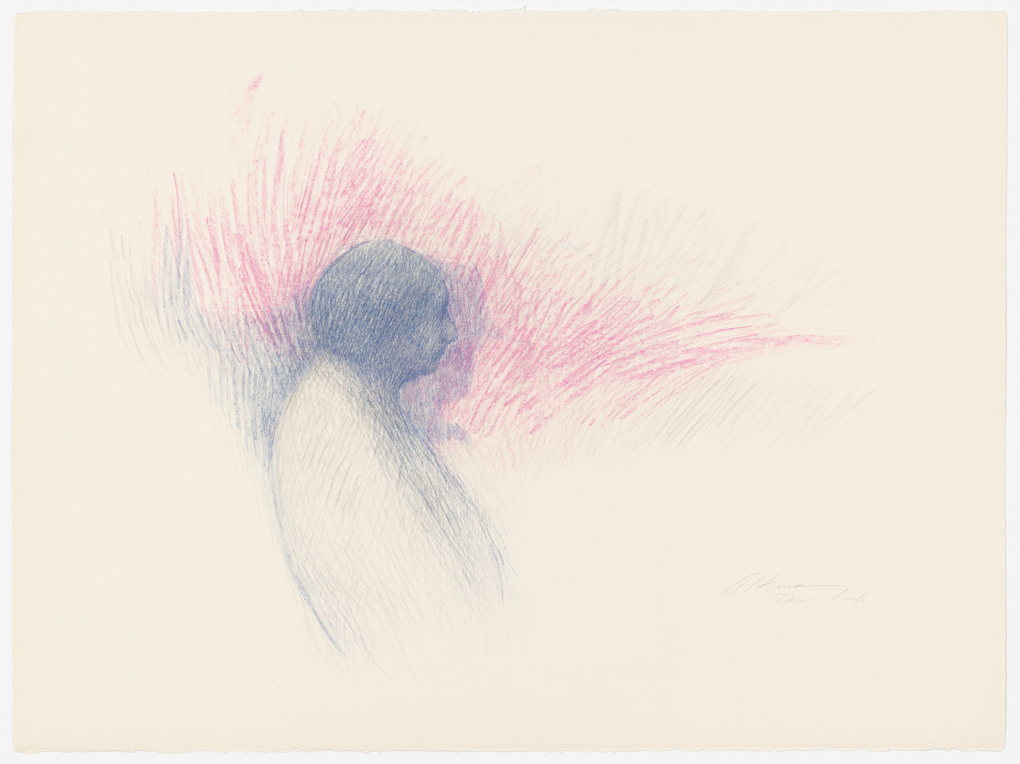 Harold Altman. Profile from Untitled Suite. 1961 | MoMA