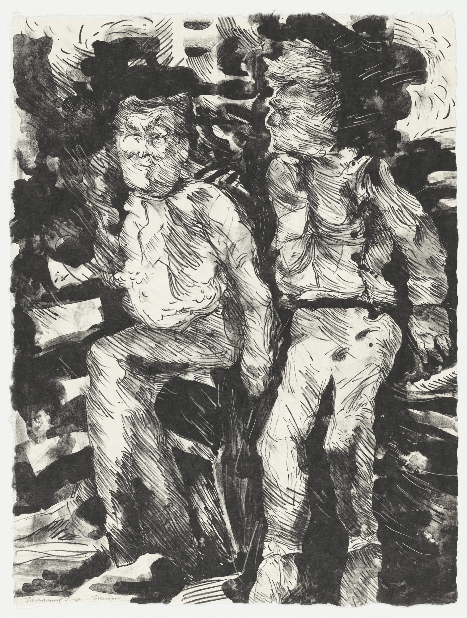 Joyce Treiman. Untitled from The Mirrored Couple. 1961 | MoMA