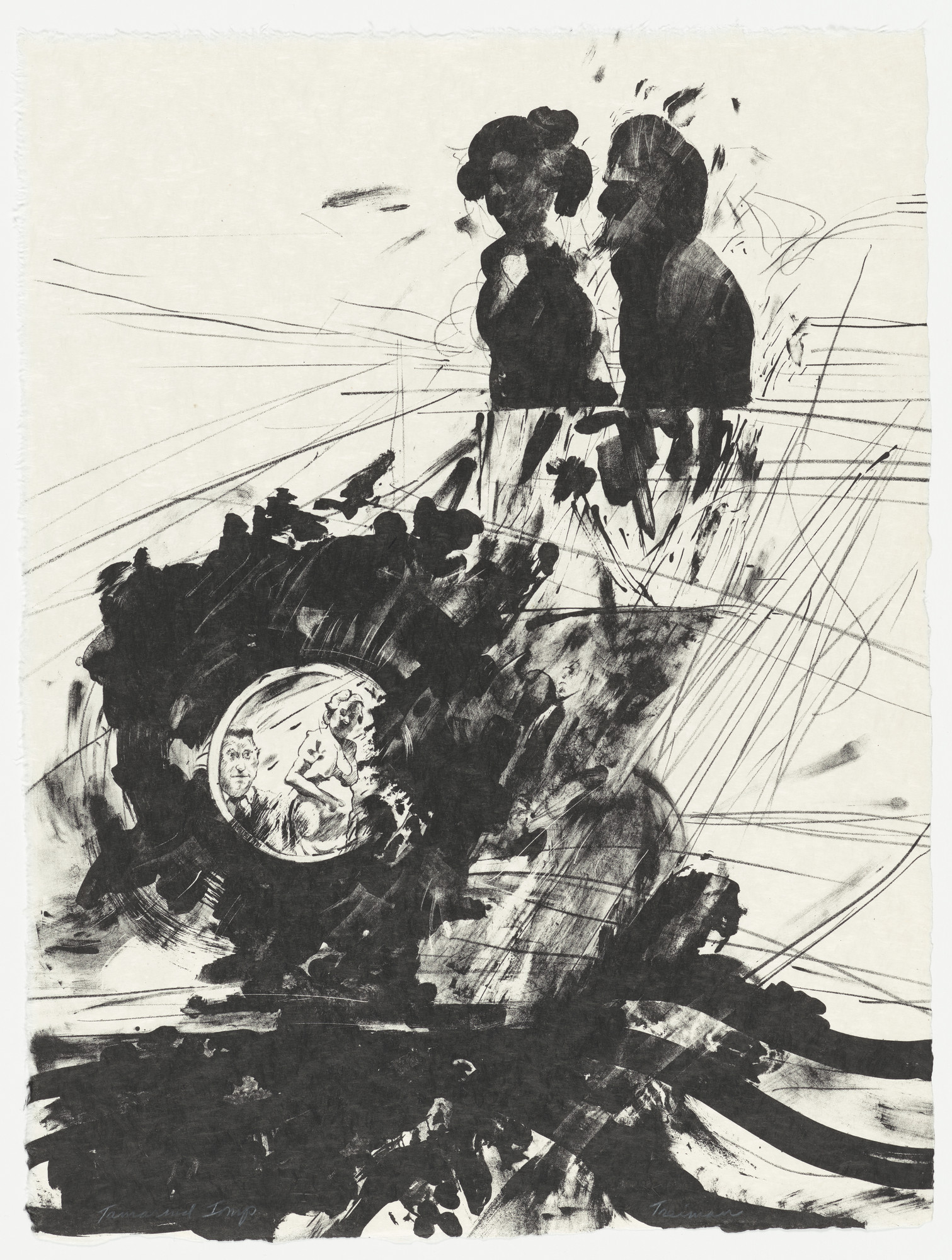 Joyce Treiman. Untitled from The Mirrored Couple. 1961 | MoMA
