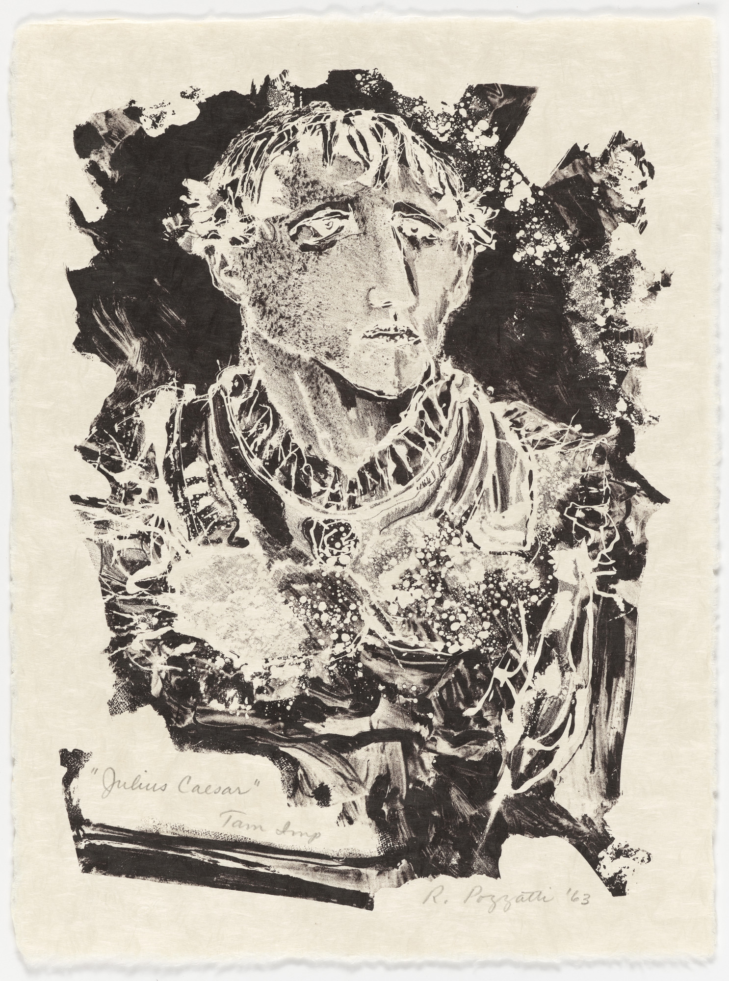 Rudy Pozzatti. Julius Caesar from the portfolio XII Romans. 1963 | MoMA