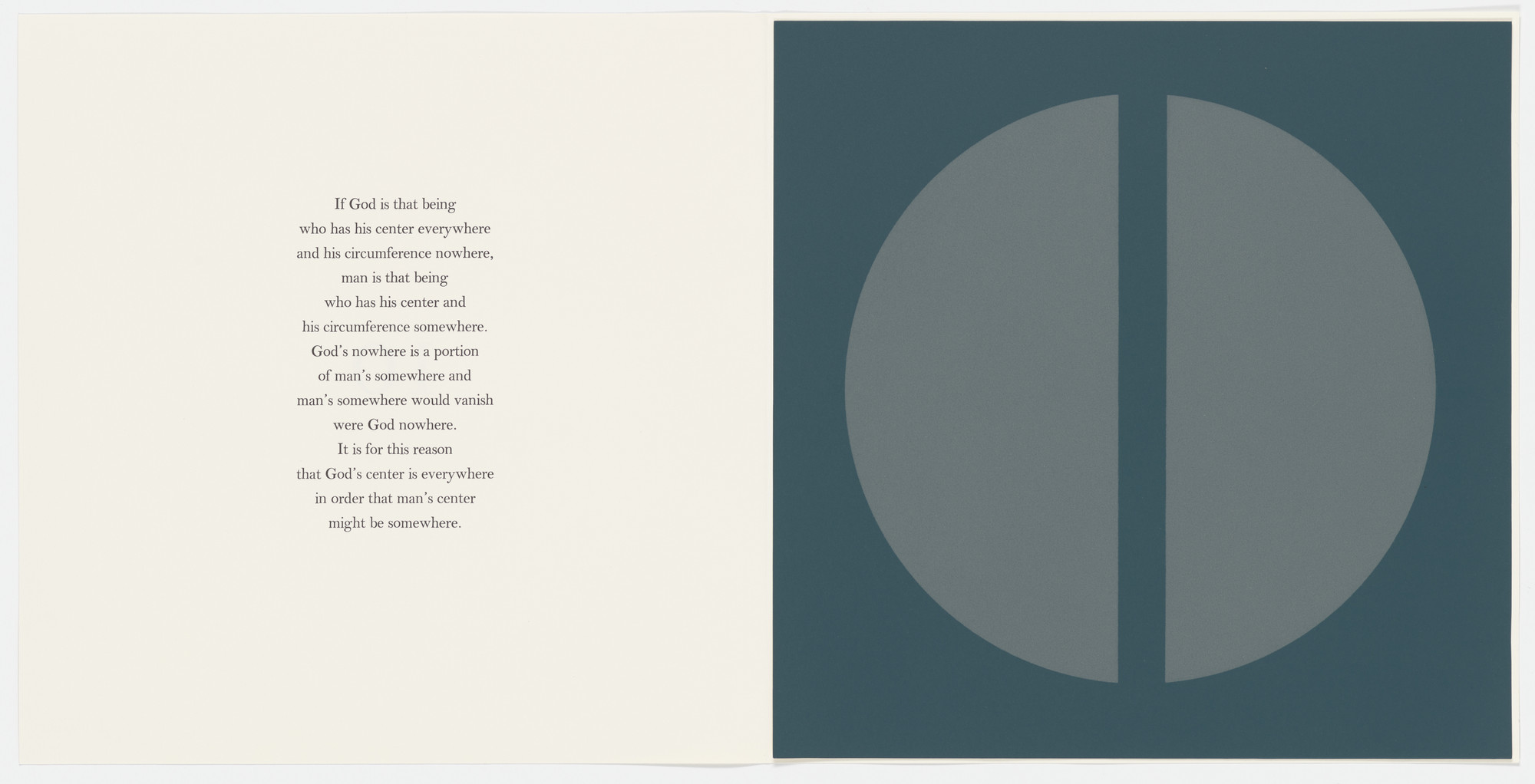 Paul Brach. #10 (plate, folio 31) from The Negative Way. 1964 | MoMA