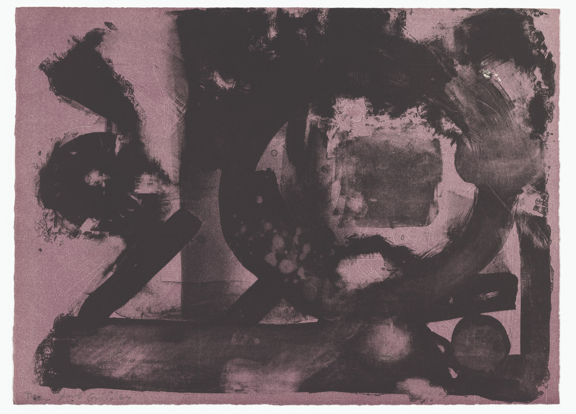 John Grillo. I from the portfolio Illuminations of Time and Space. 1964 ...