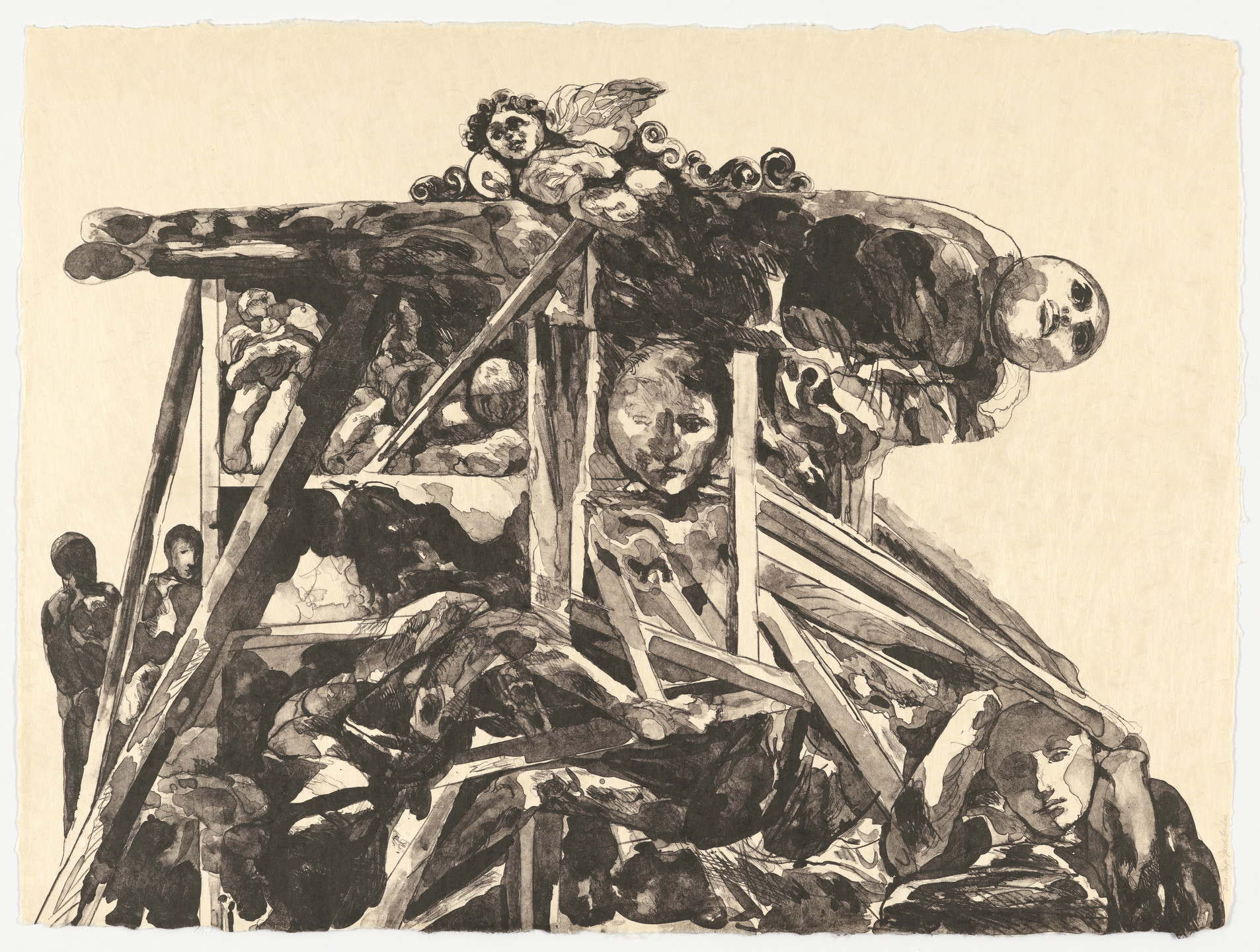 Jacob Landau. Palace. 1965 | MoMA