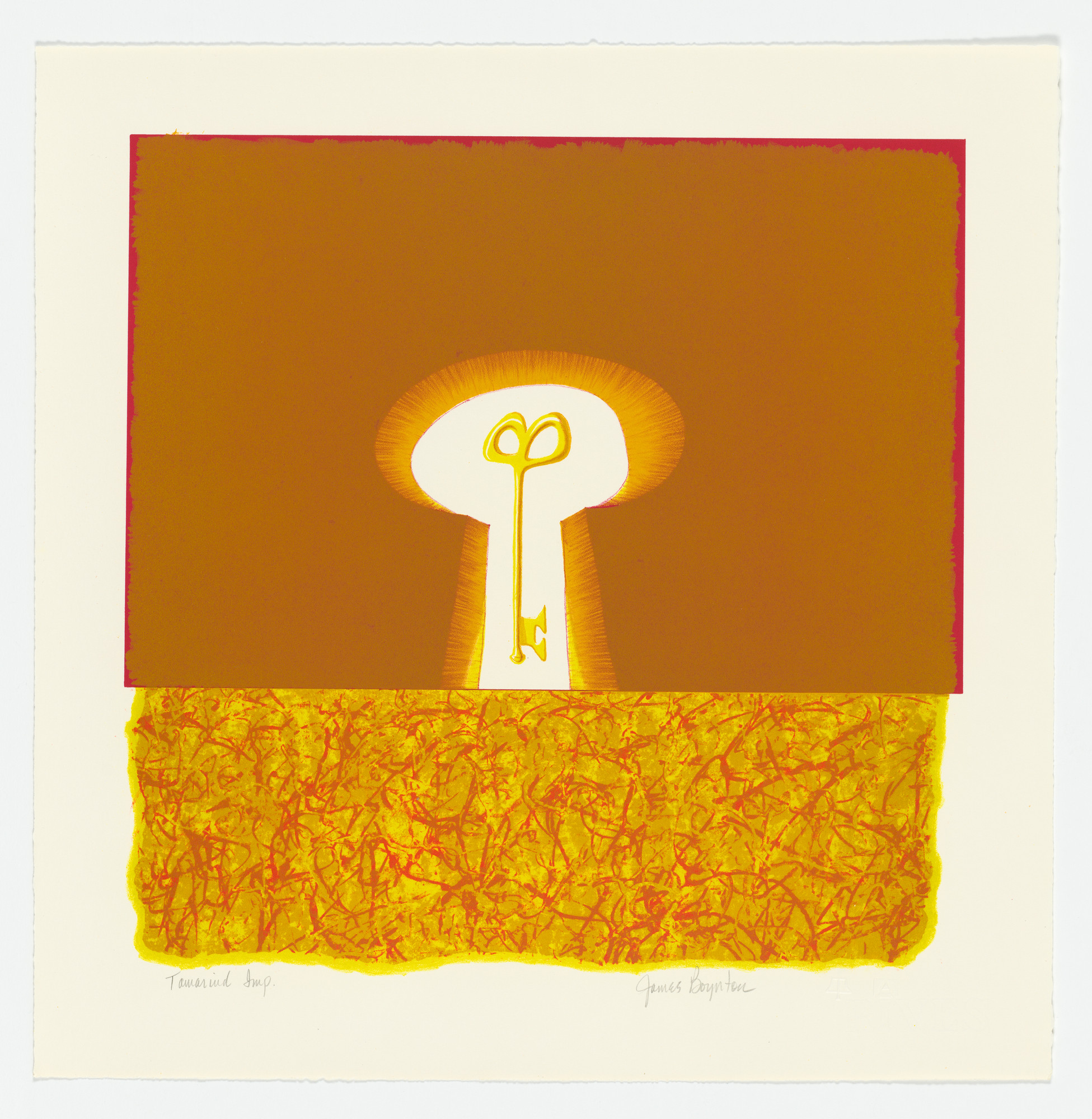 James Boynton. Key from the series Packaged Horizon. 1967 | MoMA