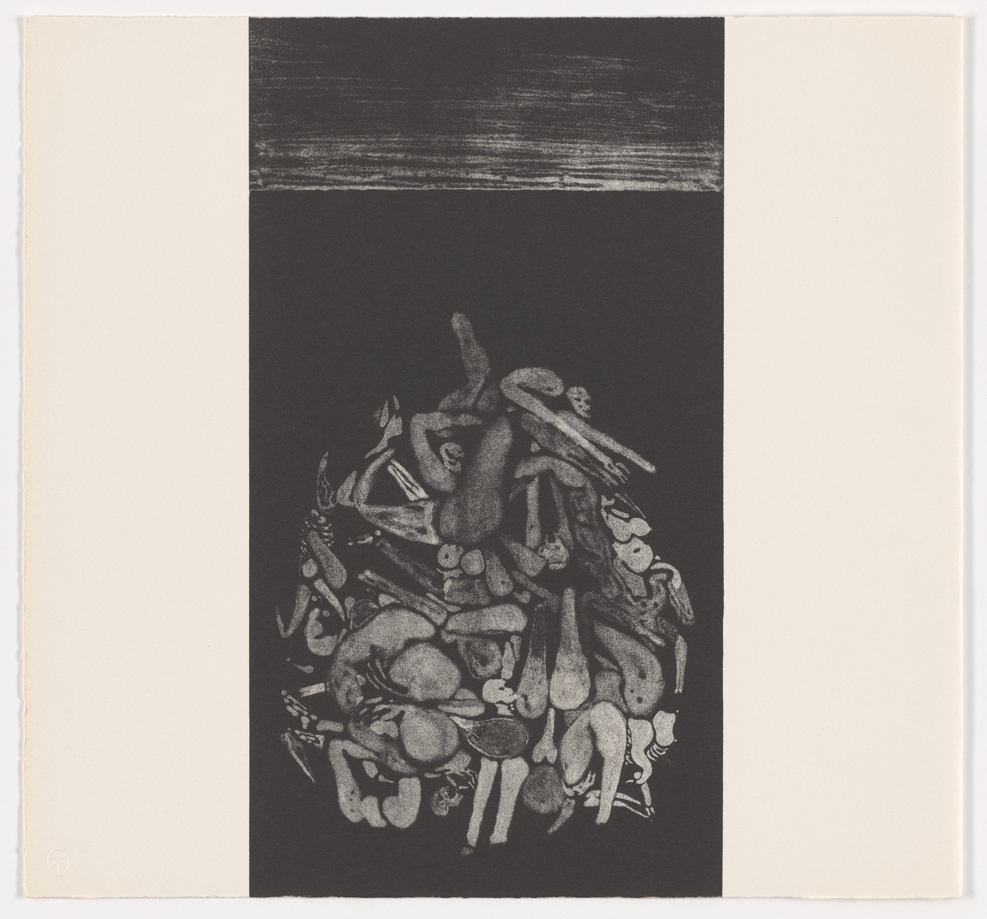 Robert Hansen. Plate (page 24) from Selections from Satan's Saint. 1964 ...